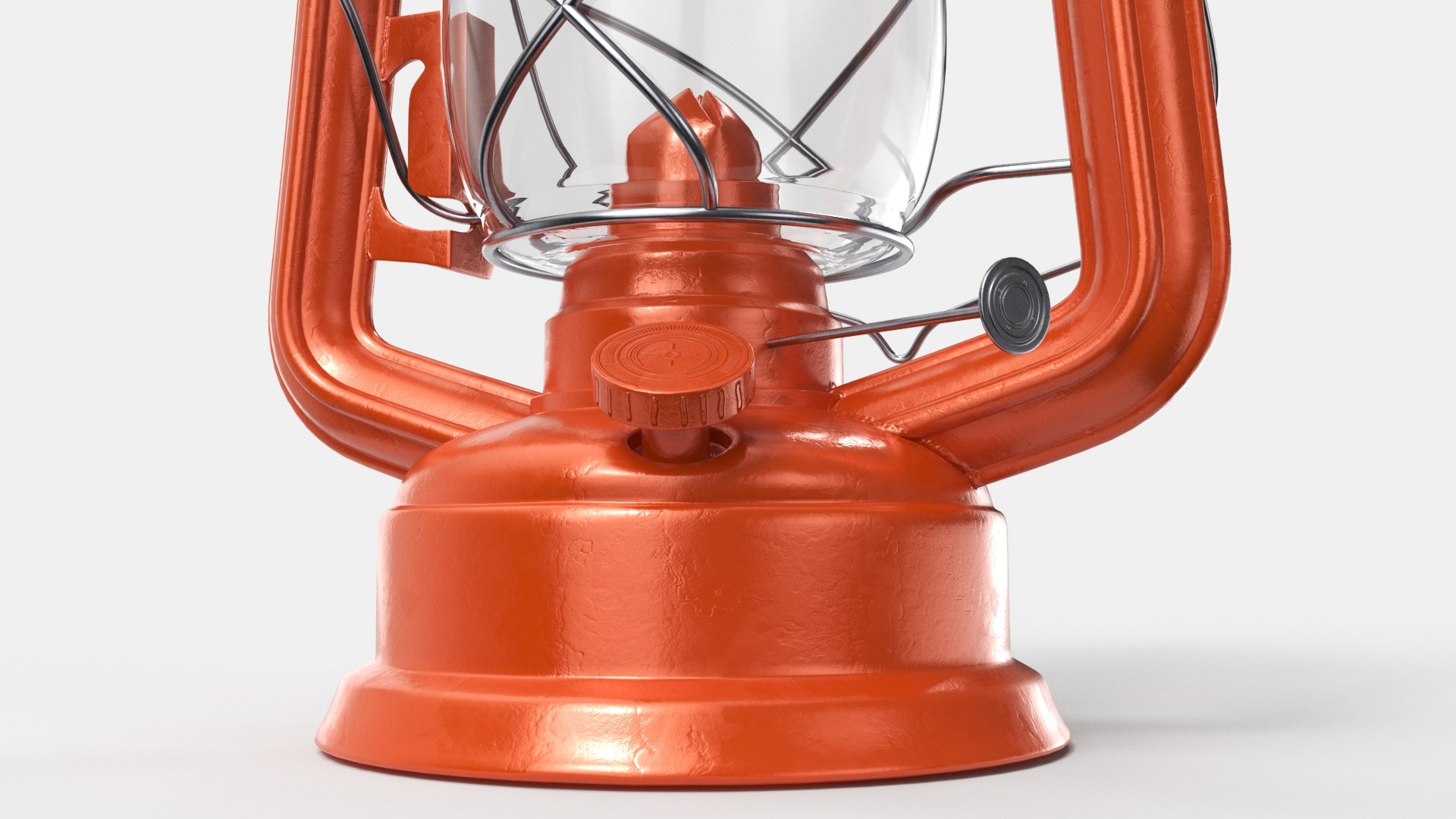 Oil Lamp Orange - PBR 3D Model - TurboSquid 2155680