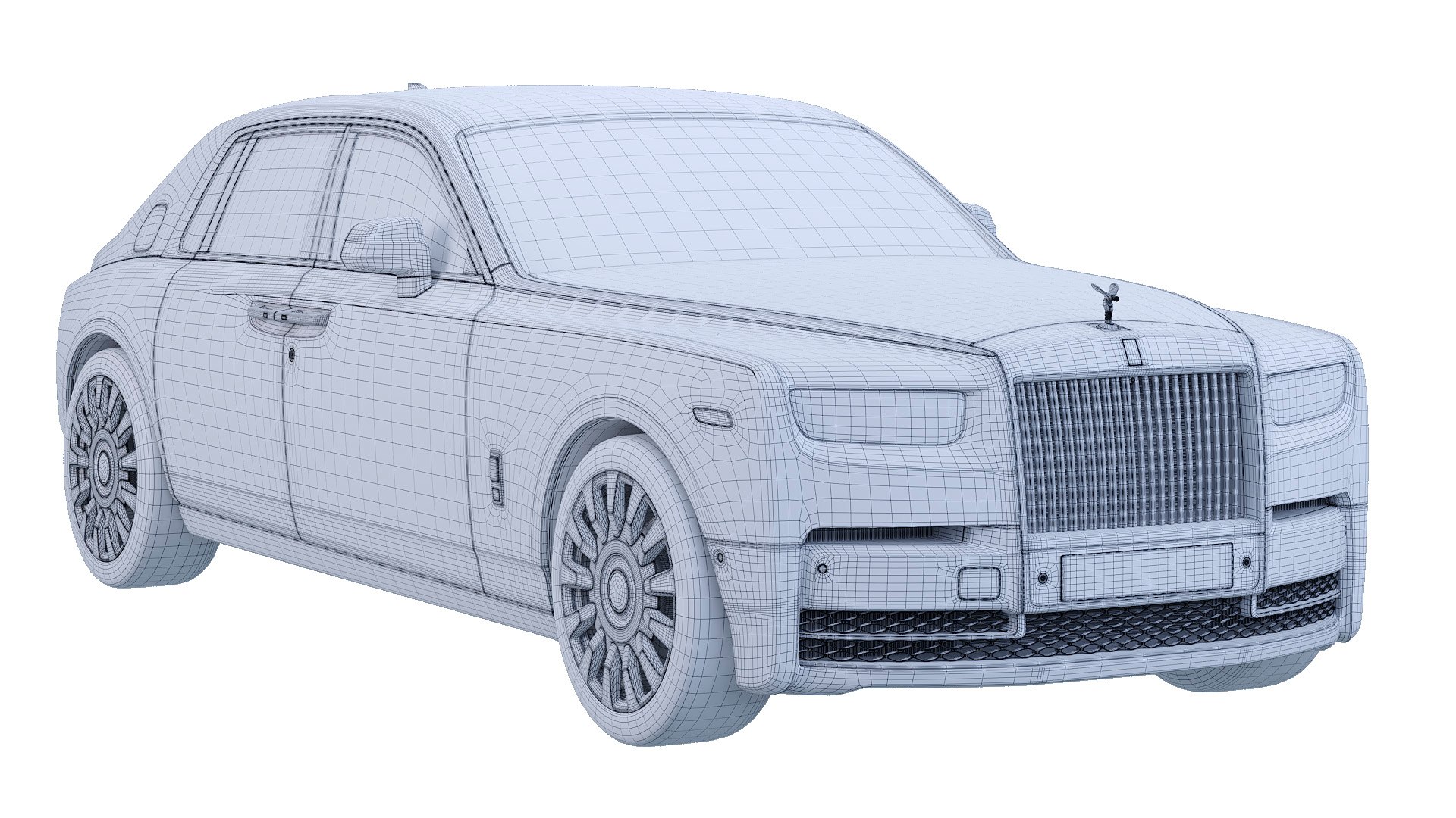 3D Rolls-Royce Phantom 2018 - TurboSquid 2332901