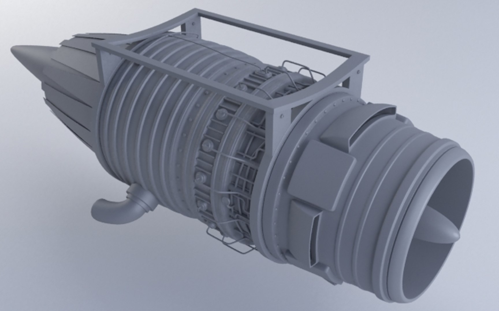 3ds Max Jet Engine Mkvb