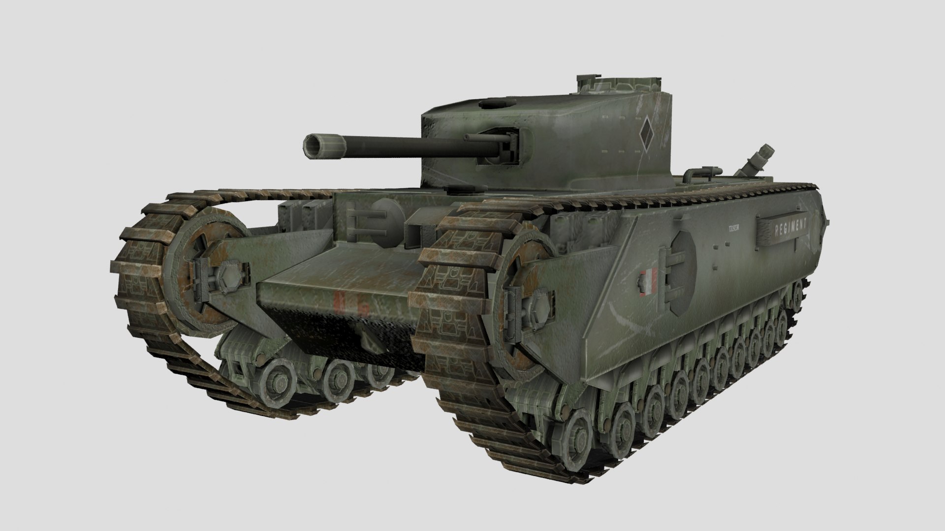 Max World War 2 Tank