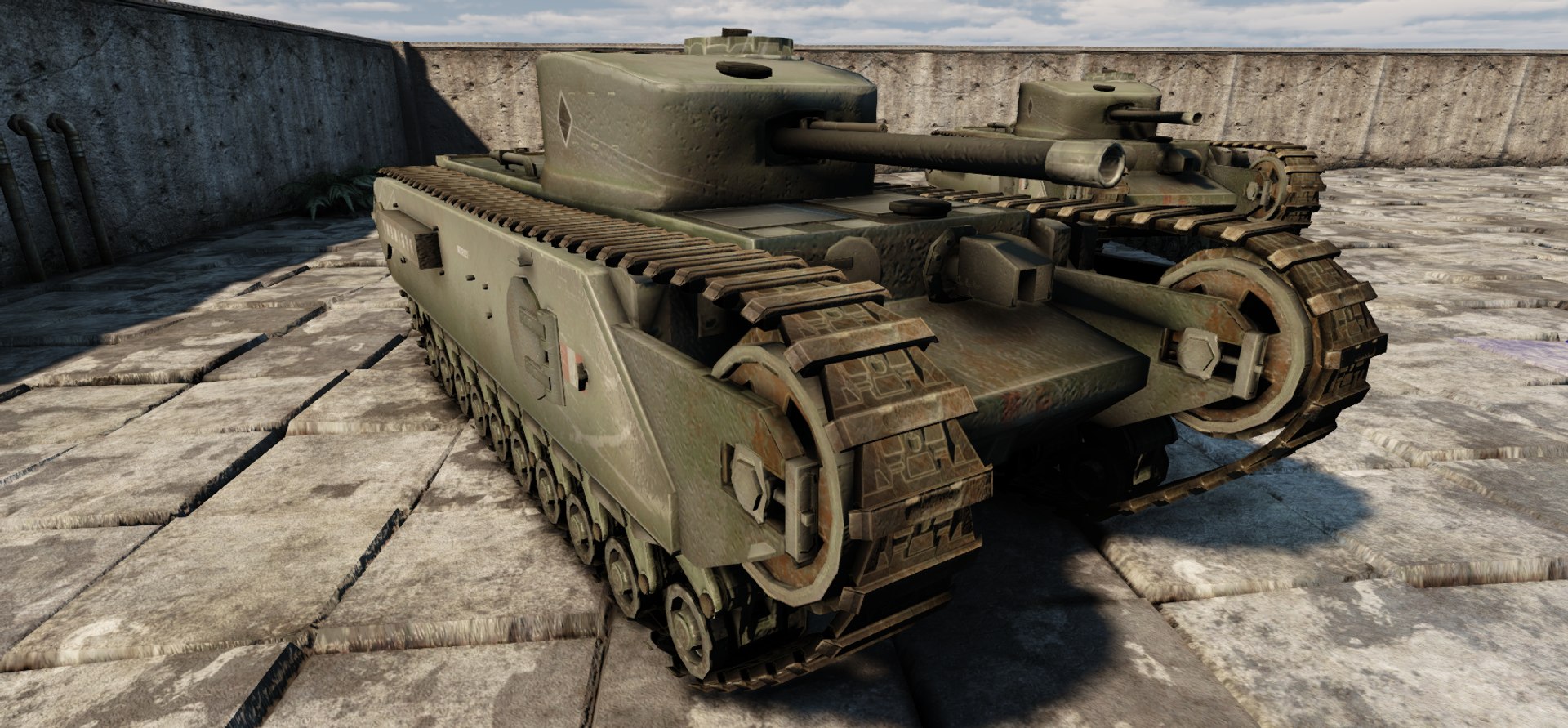 Max World War 2 Tank