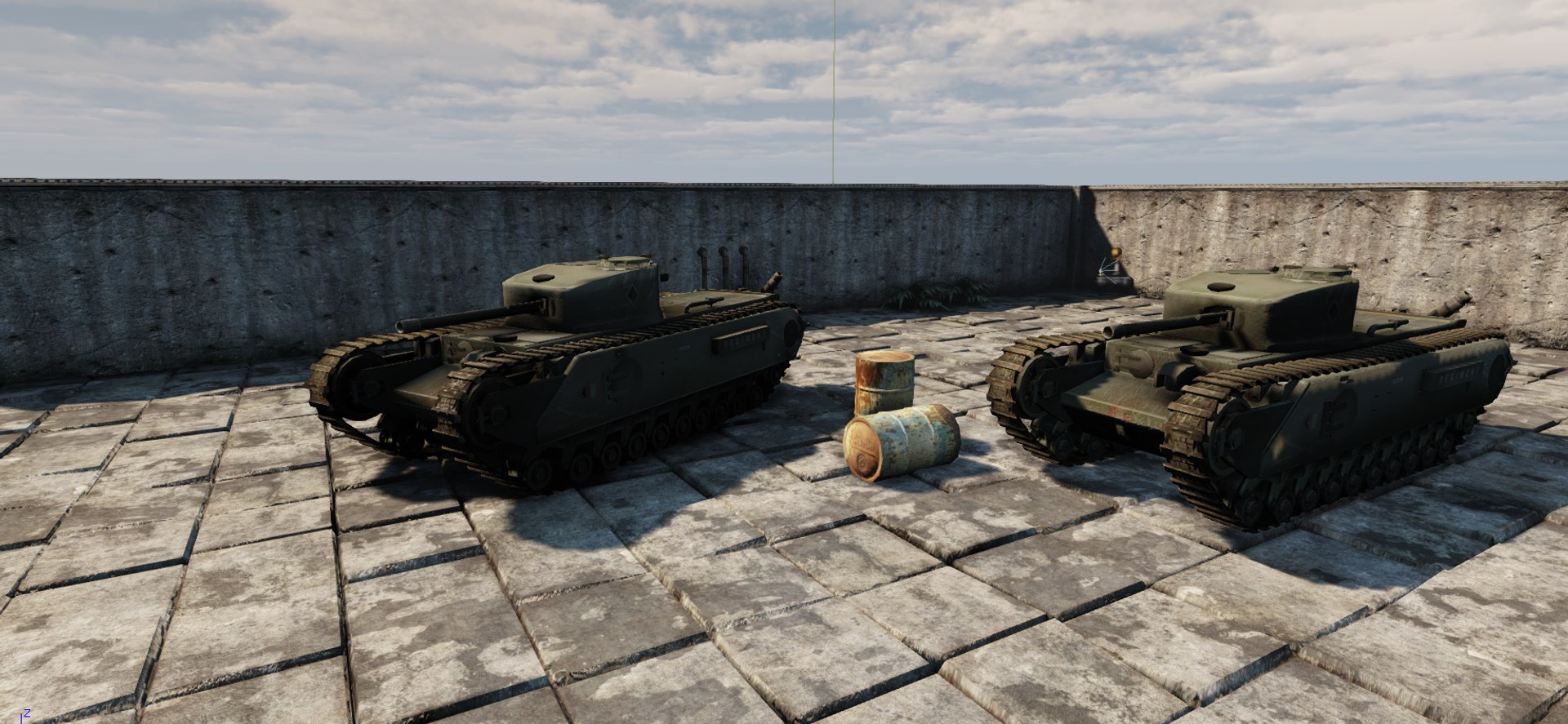 Max World War 2 Tank