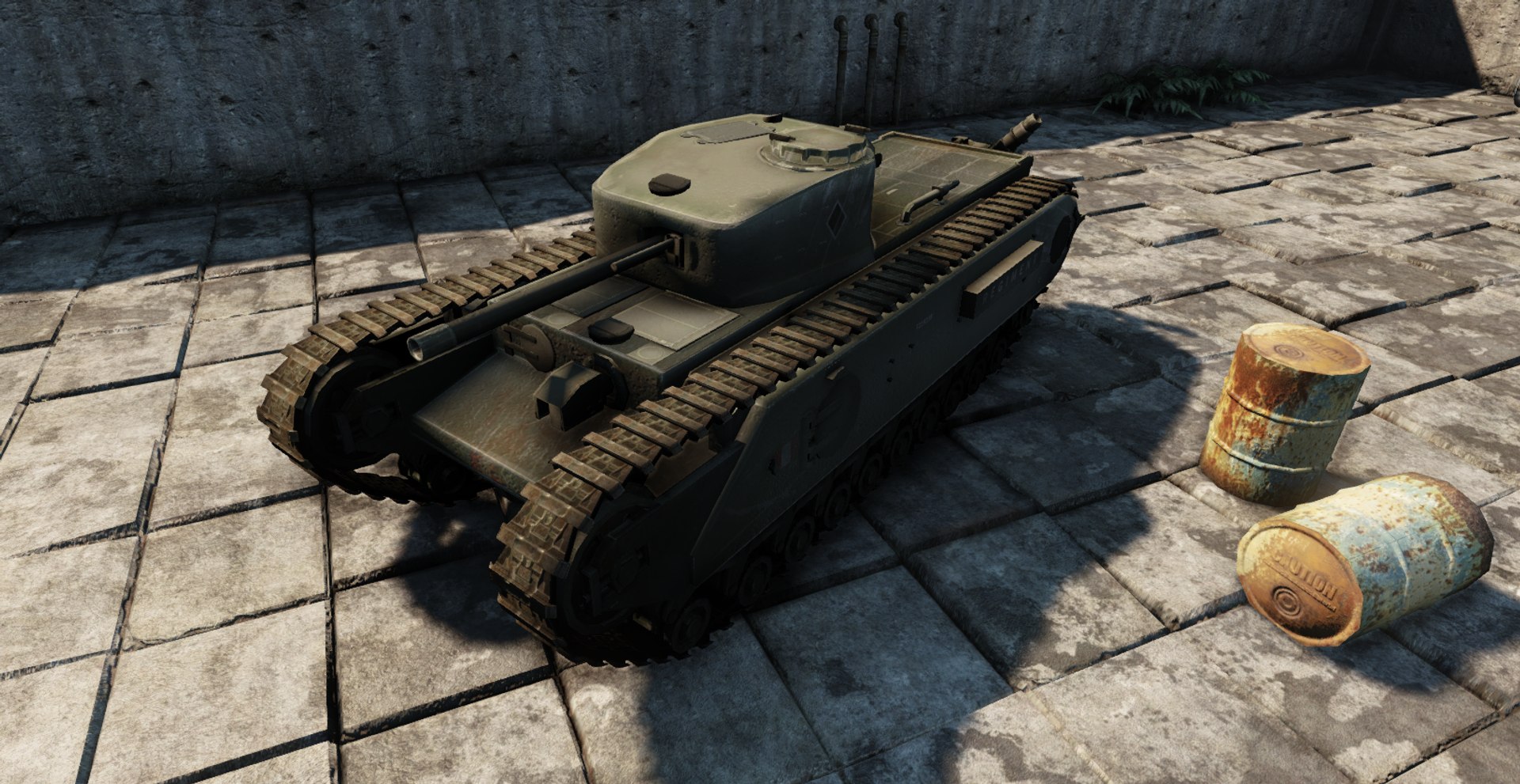 Max World War 2 Tank