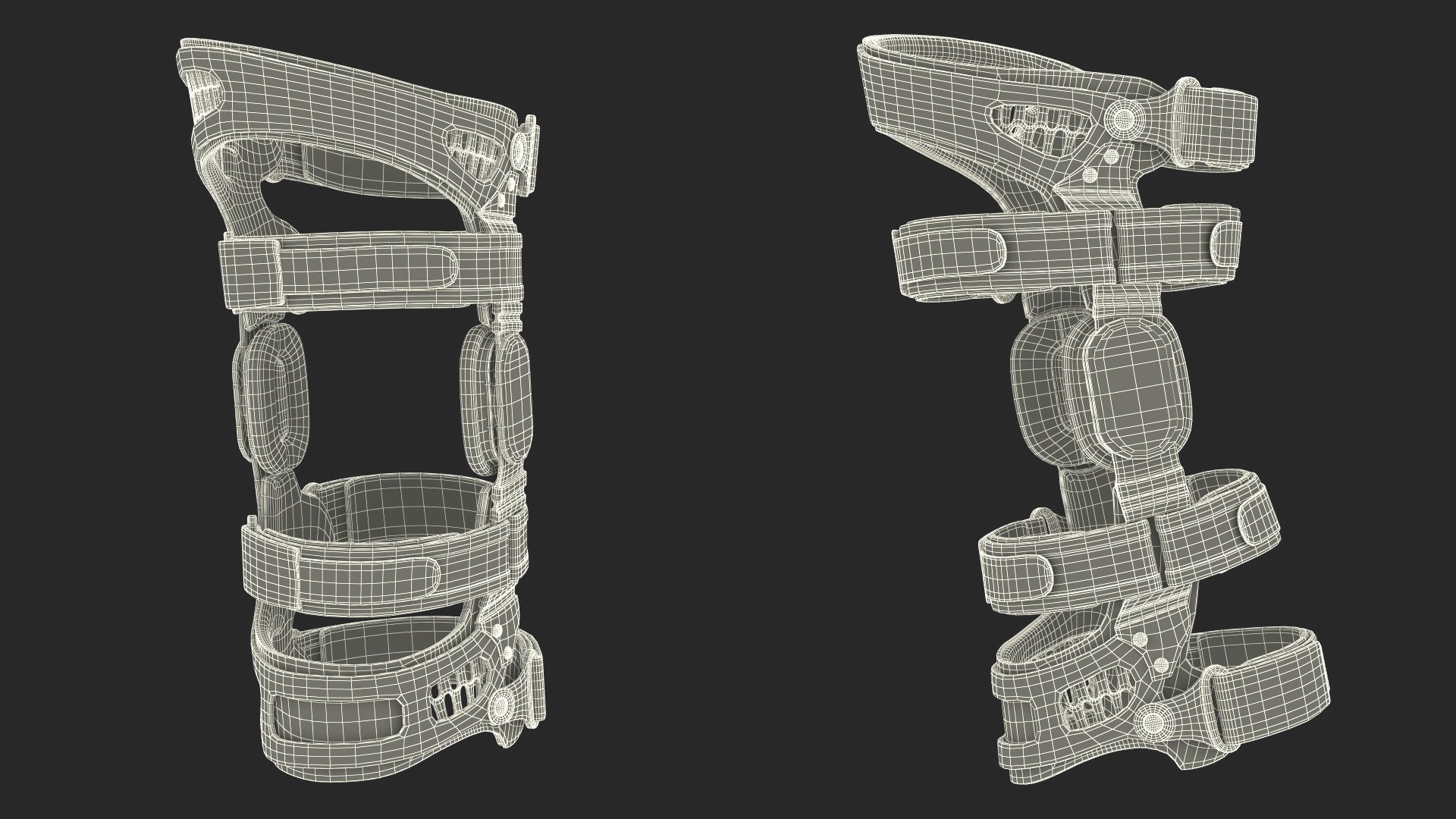 3D BREG Knee Brace Model - TurboSquid 2323118