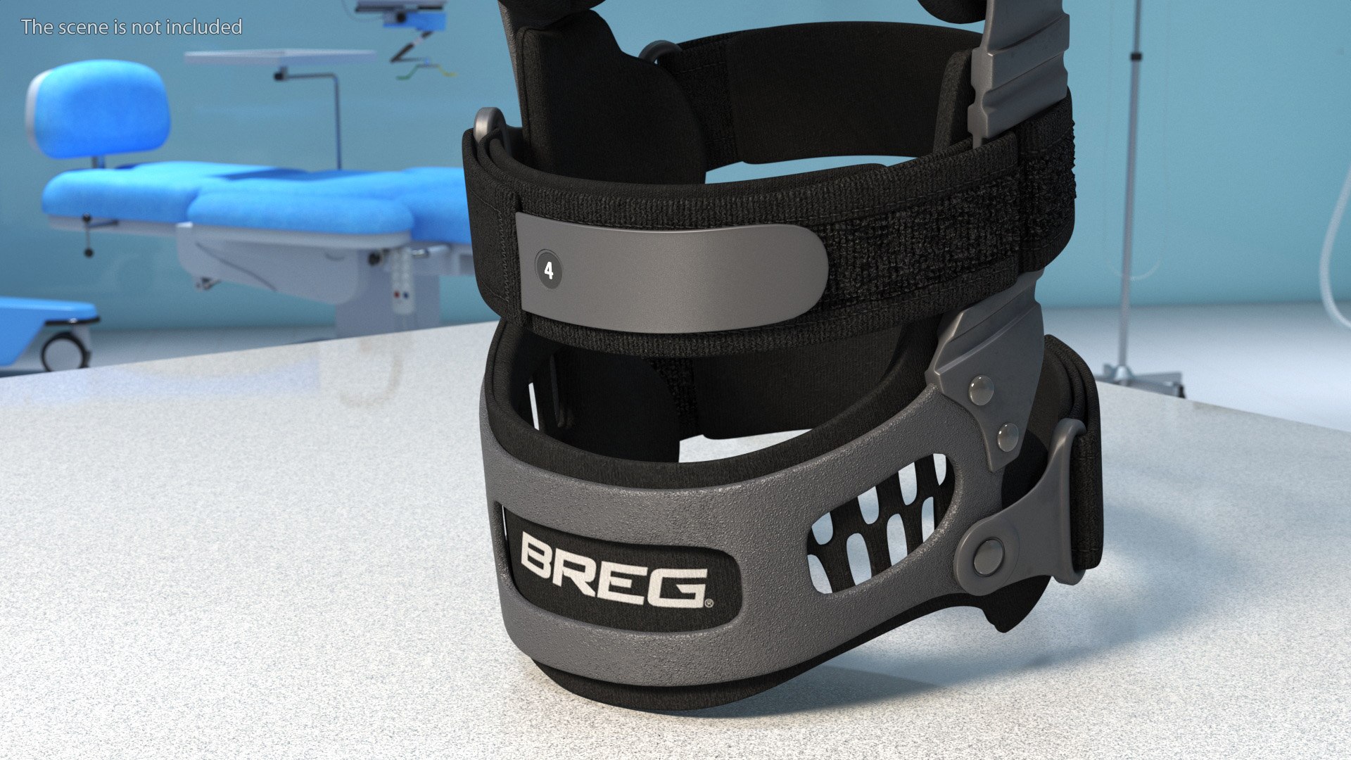 3D BREG Knee Brace Model - TurboSquid 2323118