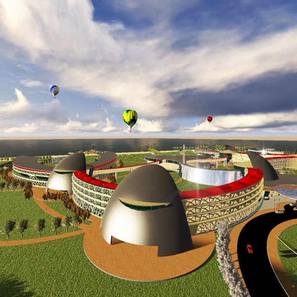 3D resort revit - TurboSquid 1351786