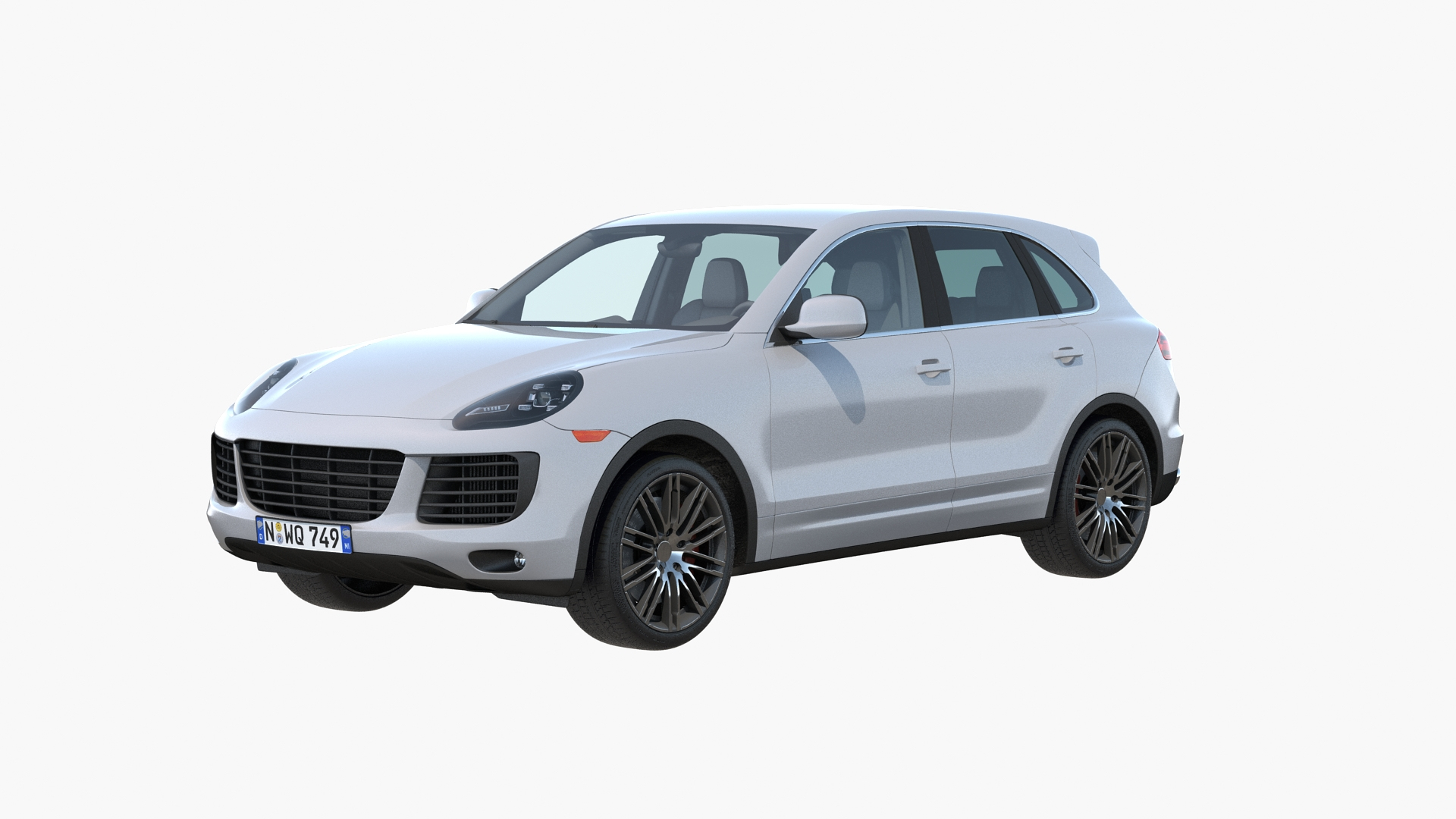 3D Luxury Crossover Model - TurboSquid 1518996