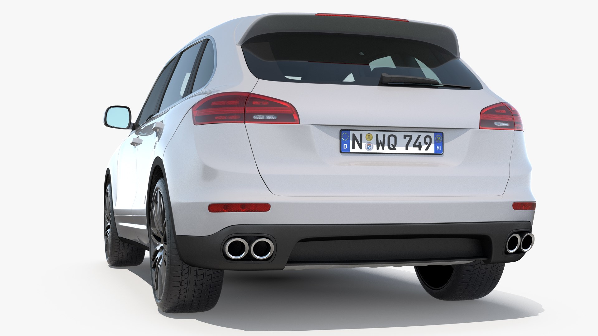 3D Luxury Crossover Model - TurboSquid 1518996