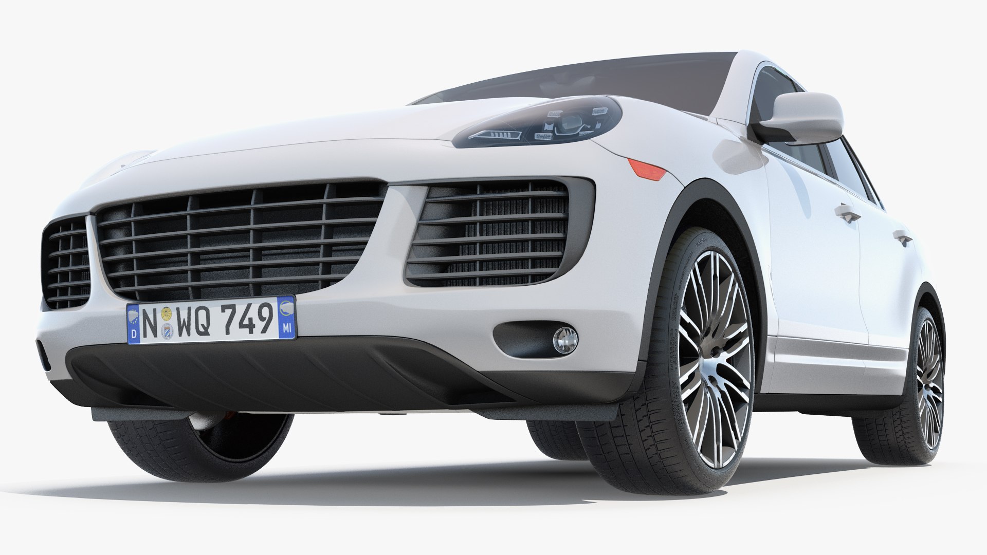 3D Luxury Crossover Model - TurboSquid 1518996