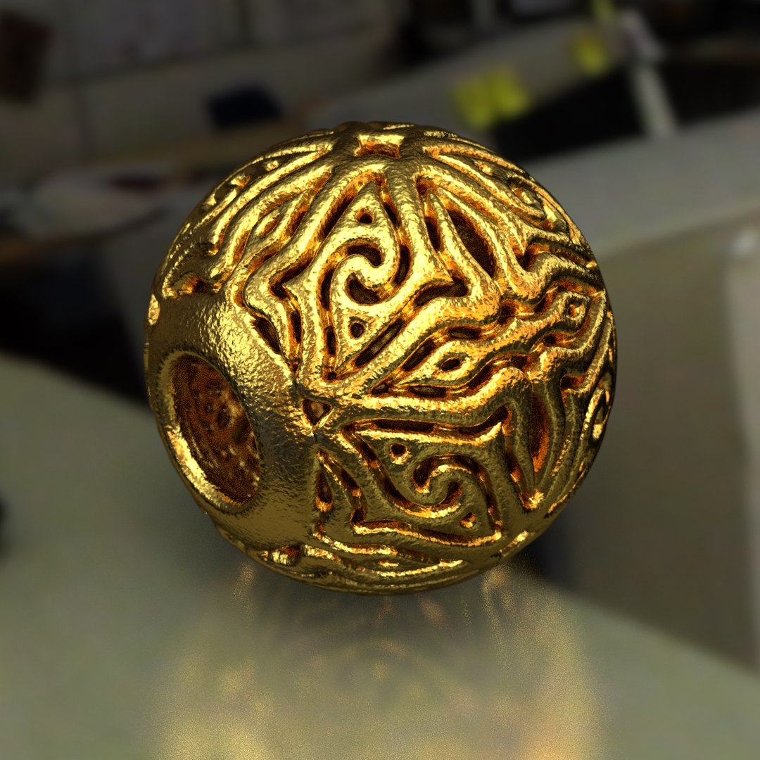 3D jewelry charm pa model - TurboSquid 1264461