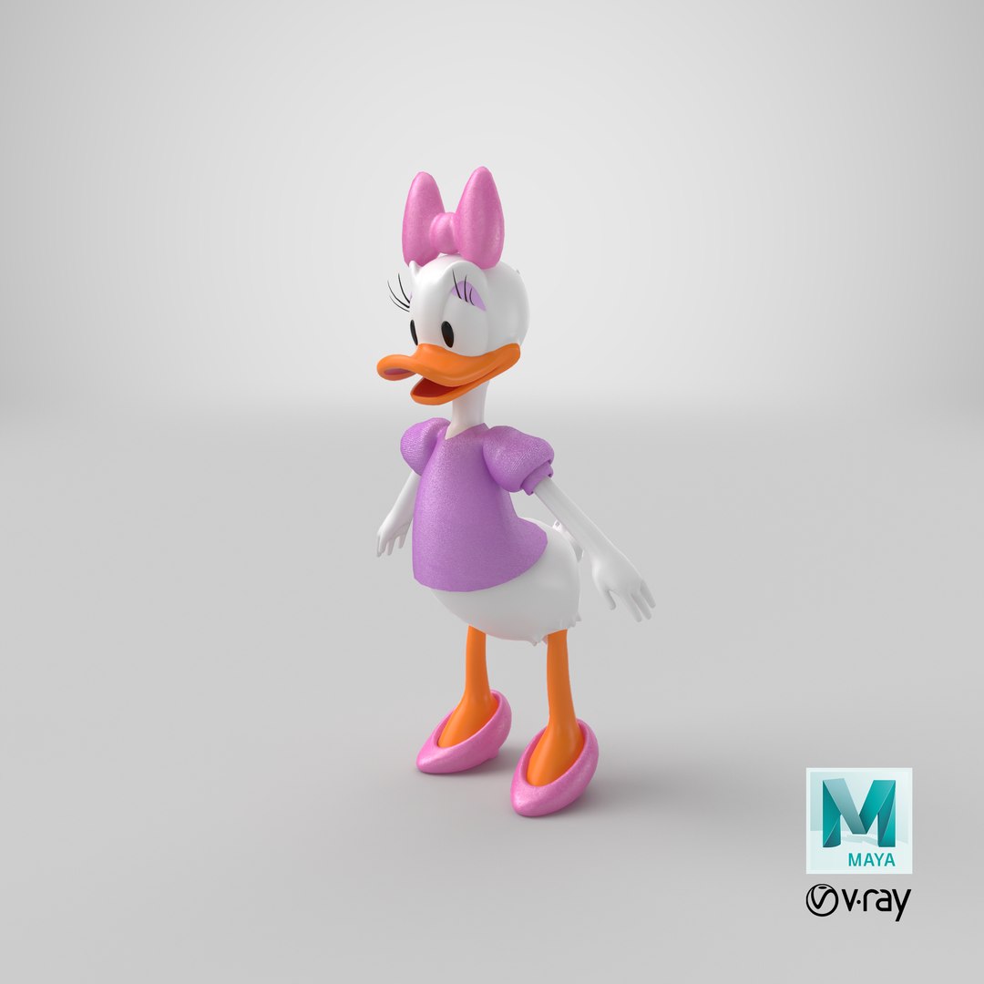 3d Daisy Duck
