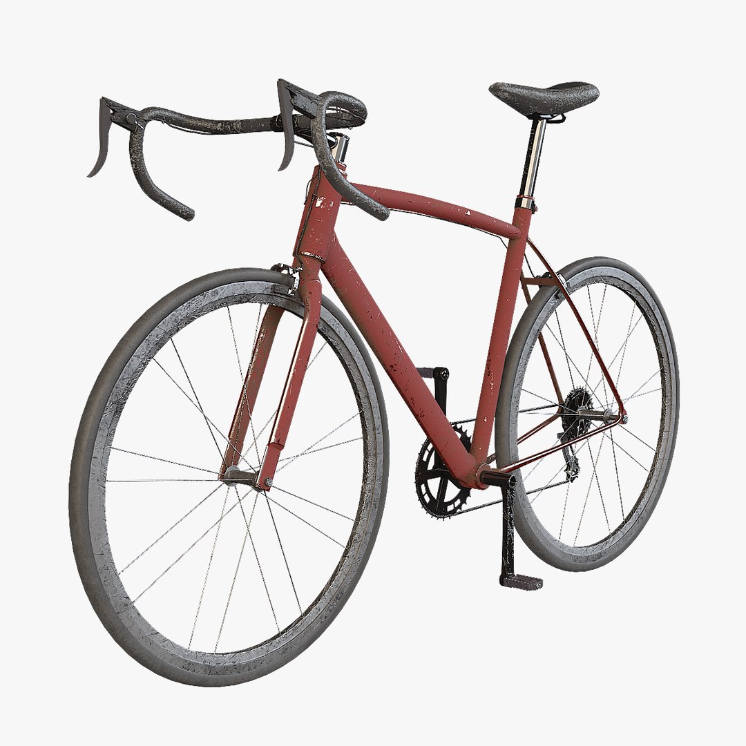 Old Generic Road Bicycle model - TurboSquid 2087095