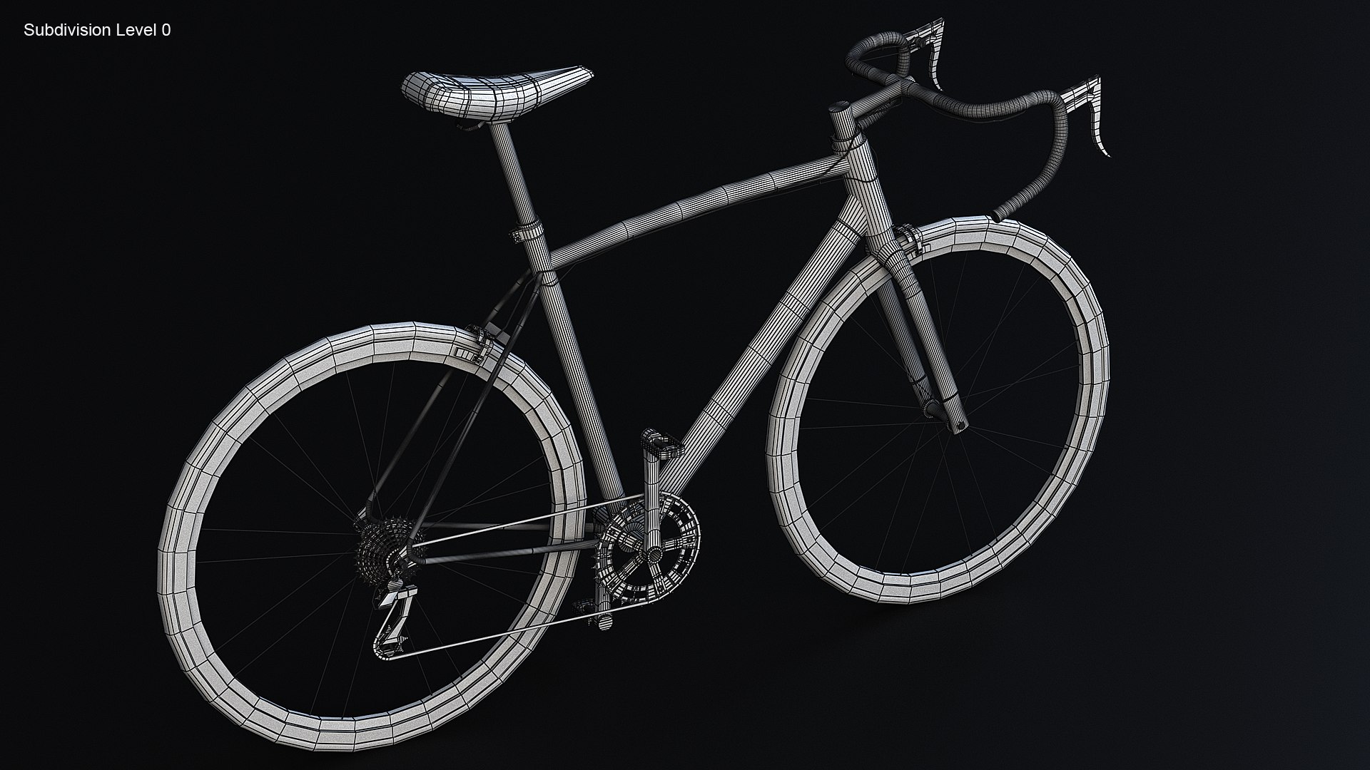 Old Generic Road Bicycle Model - TurboSquid 2087095