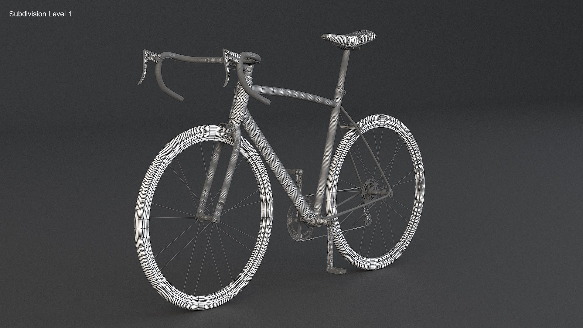 Old Generic Road Bicycle Model - TurboSquid 2087095