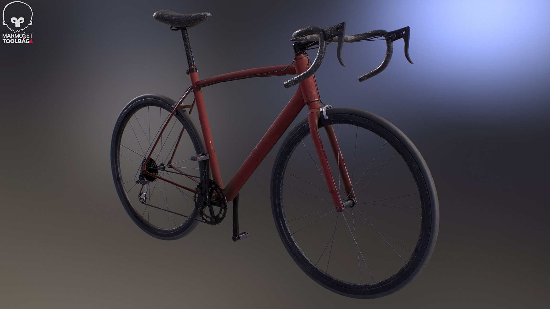 Old Generic Road Bicycle Model - TurboSquid 2087095
