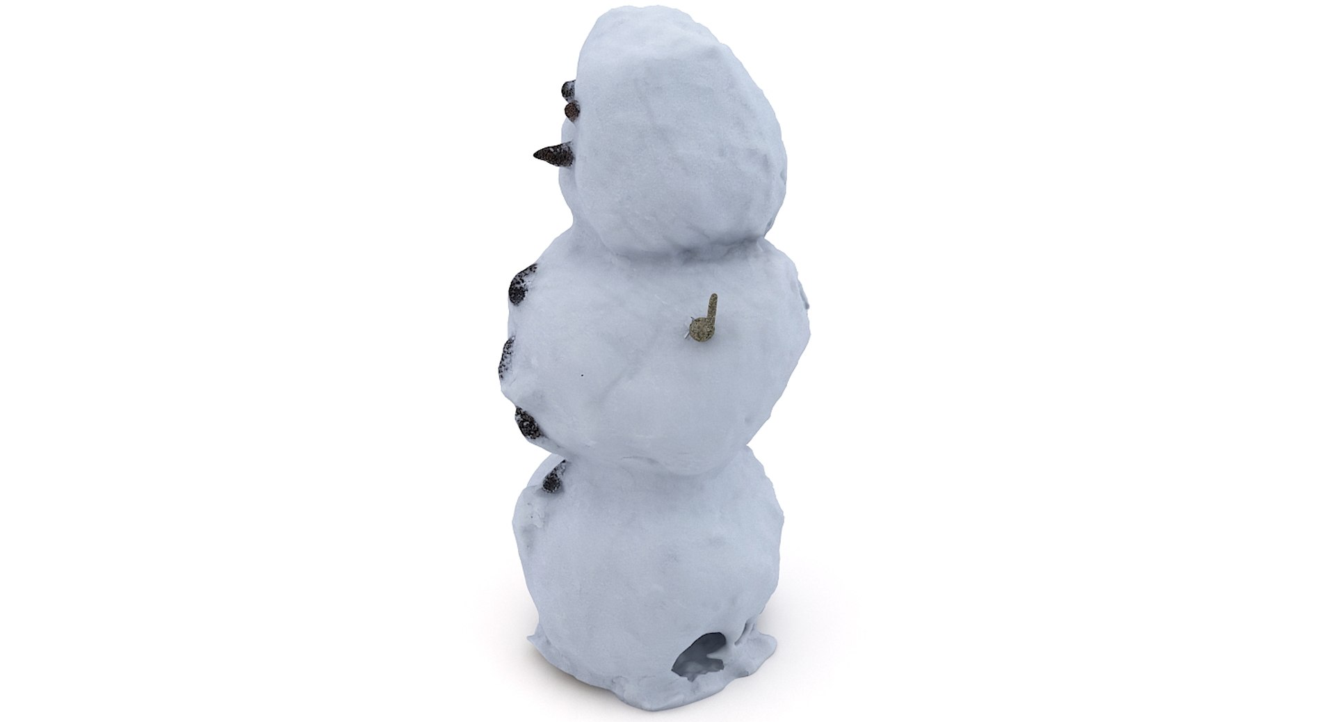 Scan snowman 3D model - TurboSquid 1256775