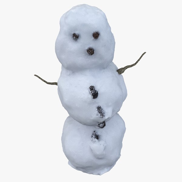 Scan snowman 3D - TurboSquid 1169818