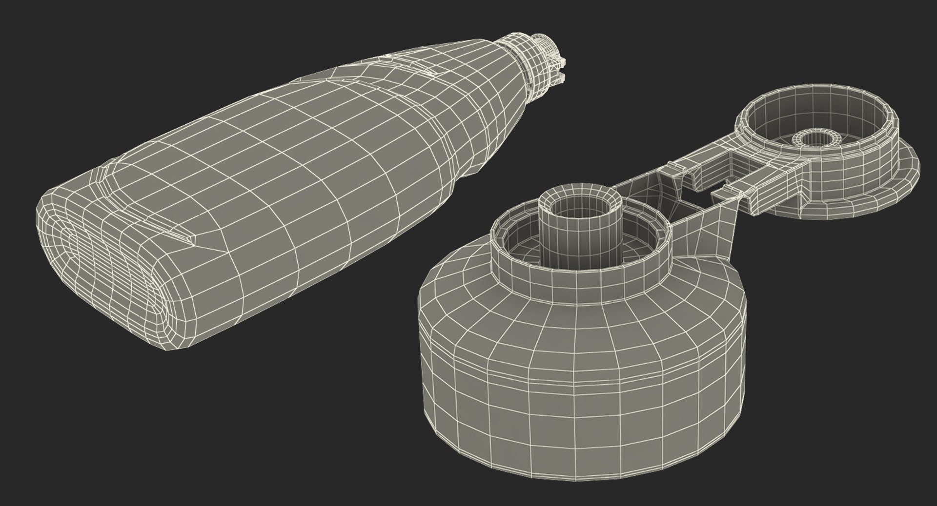 3D Yellow Liquid Washing Dishwashing - TurboSquid 1344667