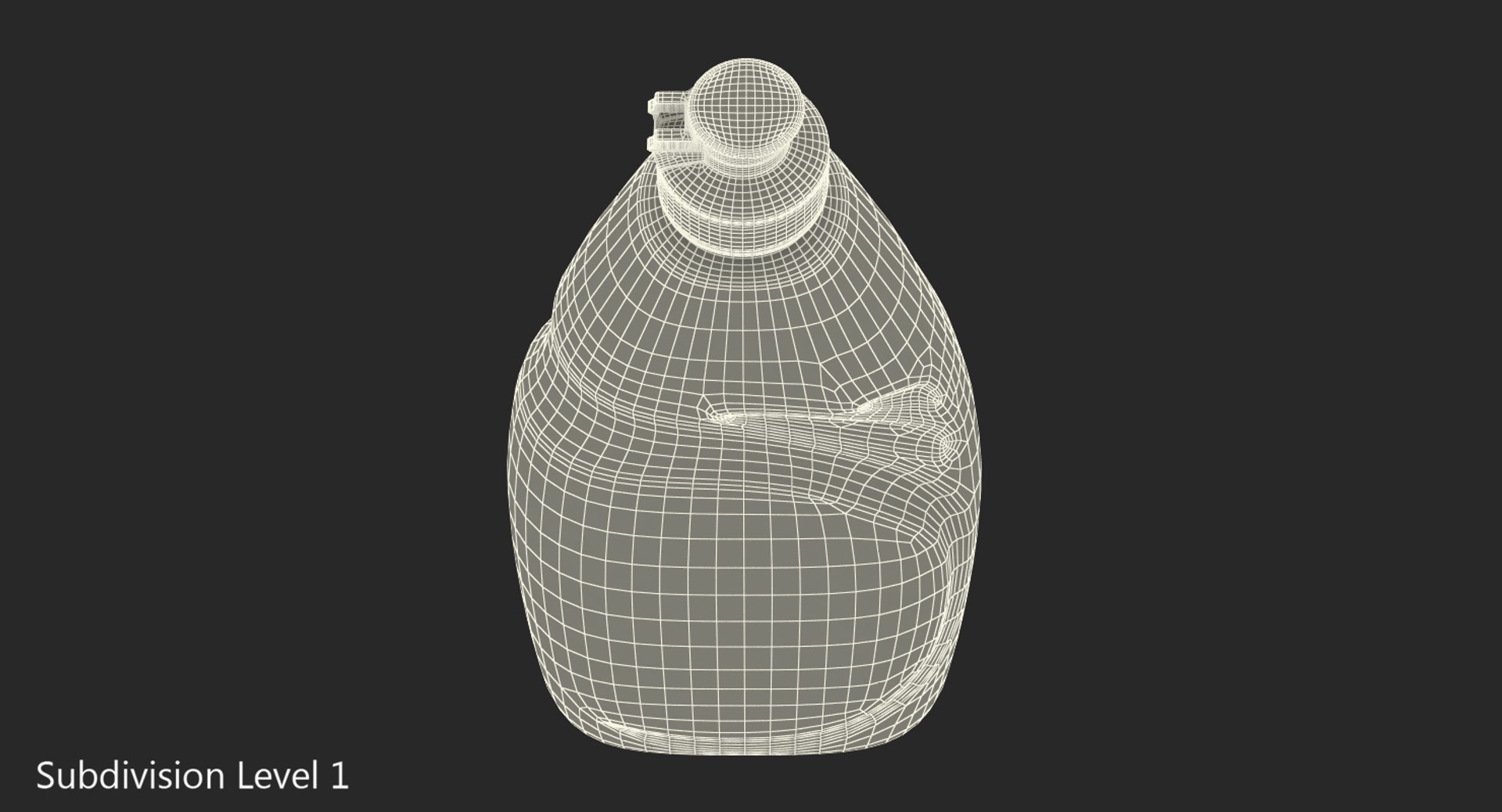 3D Yellow Liquid Washing Dishwashing - TurboSquid 1344667