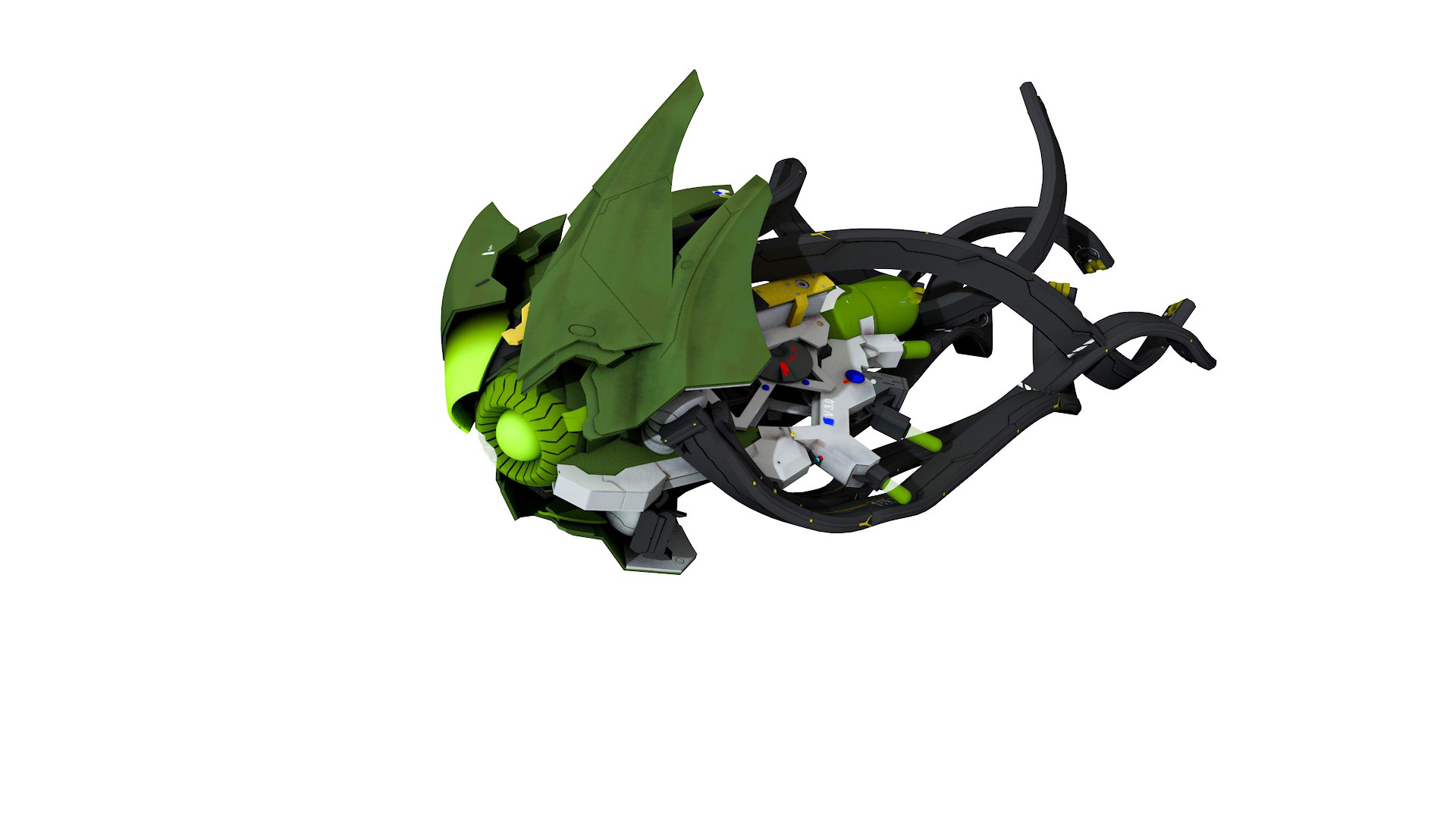 3D Hydra Rigged And Animated Model - TurboSquid 2378076