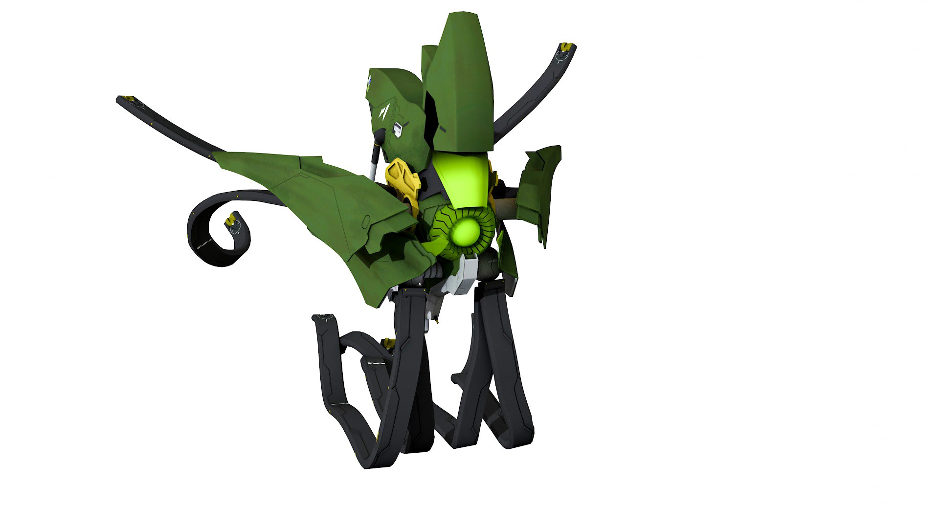 3D Hydra Rigged And Animated Model - TurboSquid 2378076