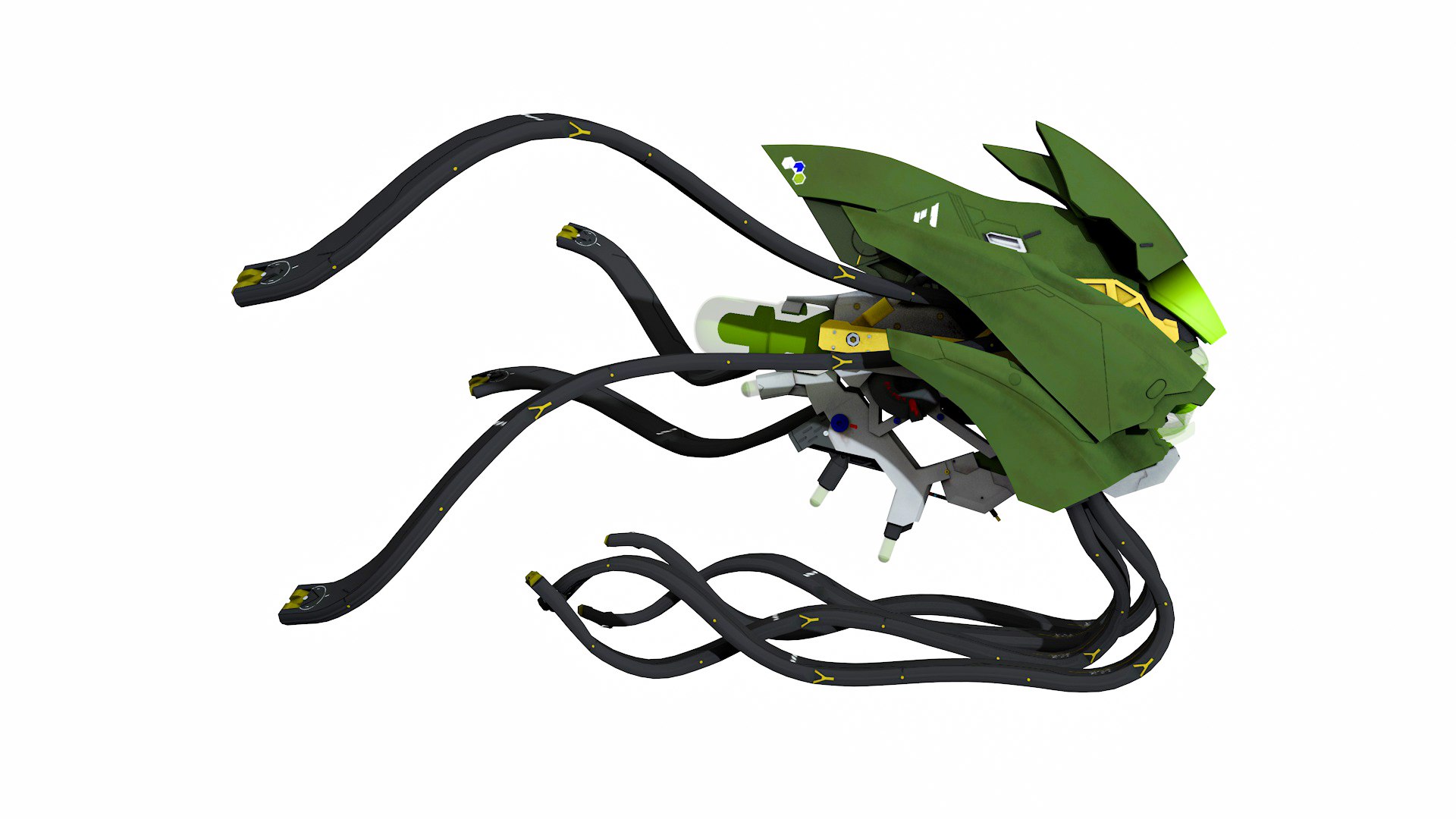 3D Hydra Rigged And Animated Model - TurboSquid 2378076