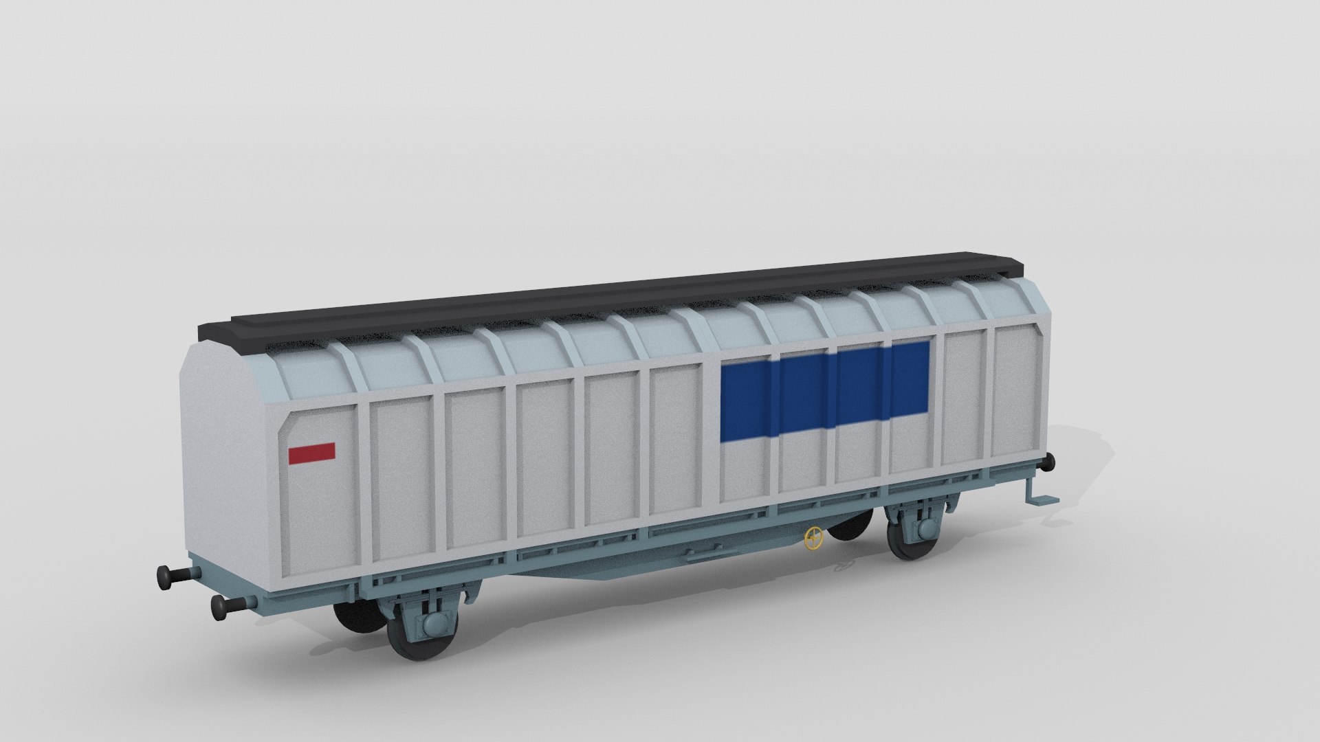 3d Swiss All-door Car Model