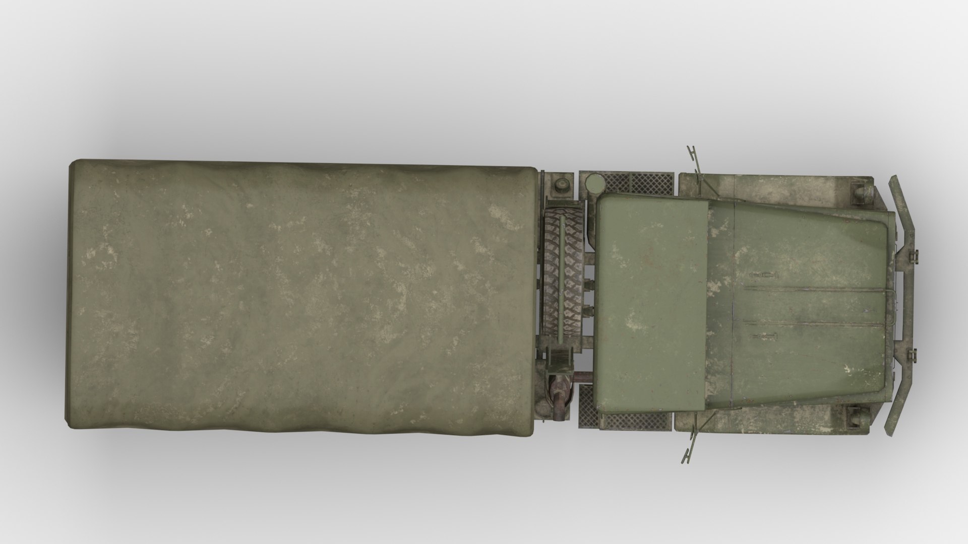 3D M923 Truck Vehicle - TurboSquid 1877194