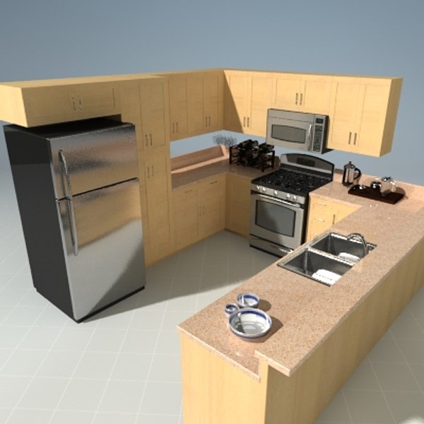Modelos de 3D Kitchen | TurboSquid