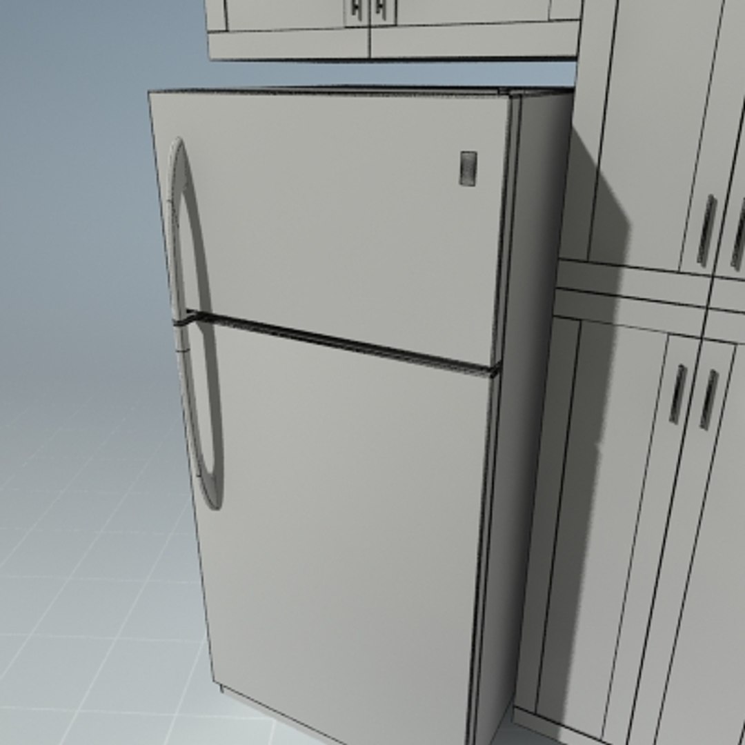 3d Kitchen Set Model