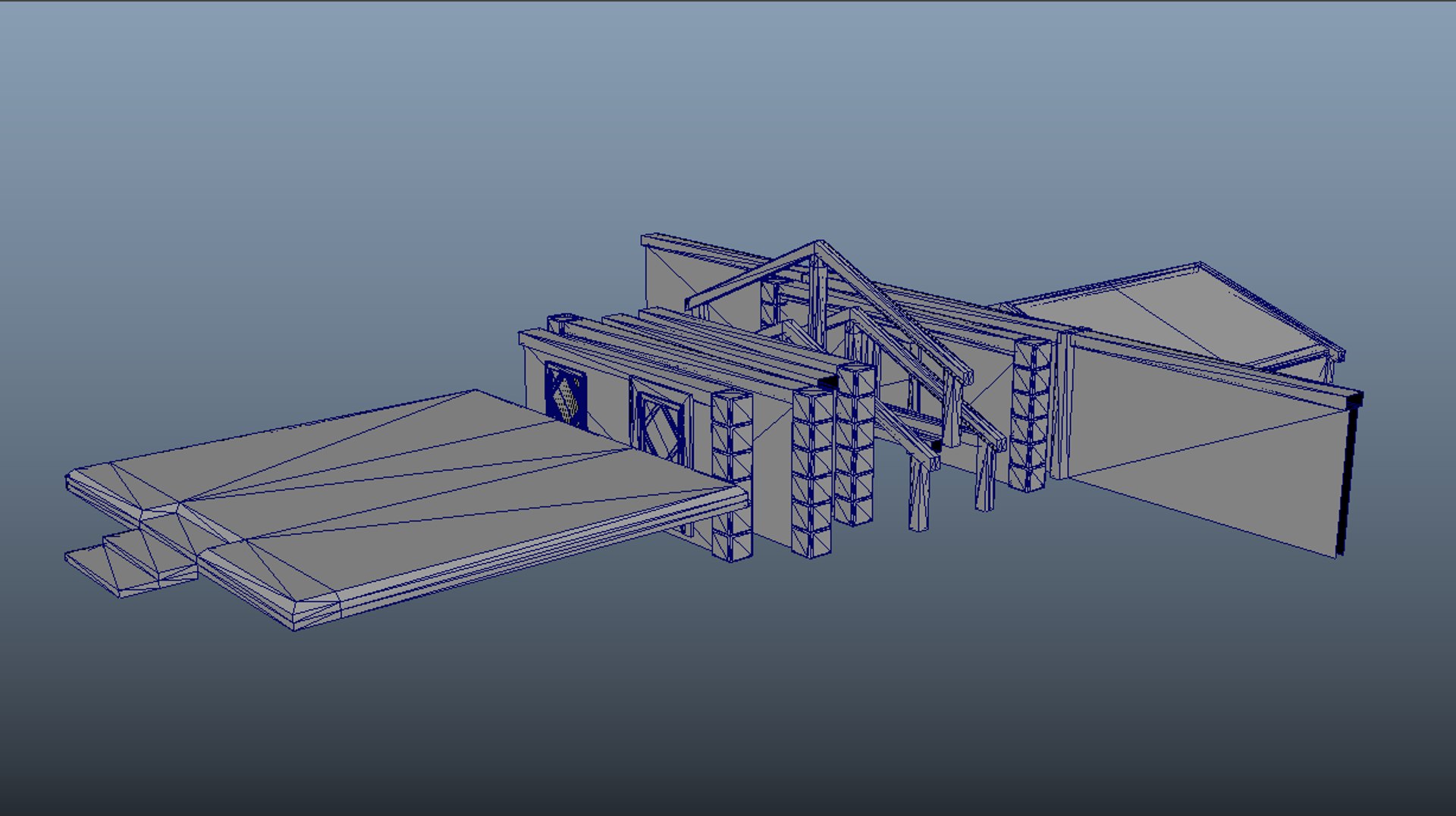 3D Modular Building - TurboSquid 1328478
