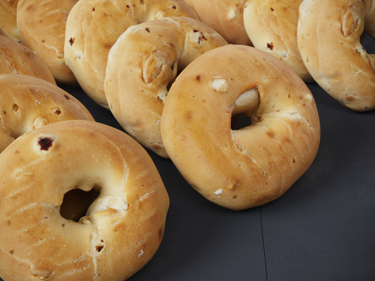 Bagel Plain 3D Model - TurboSquid 2094032