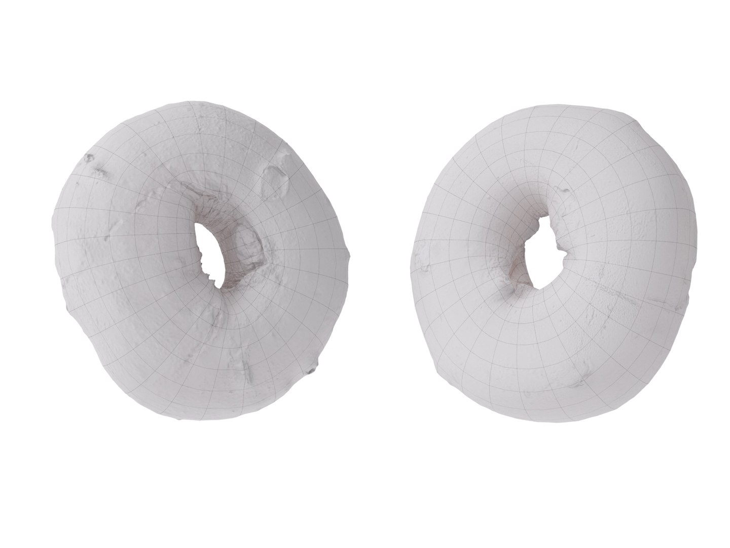 Bagel Plain 3D Model - TurboSquid 2094032