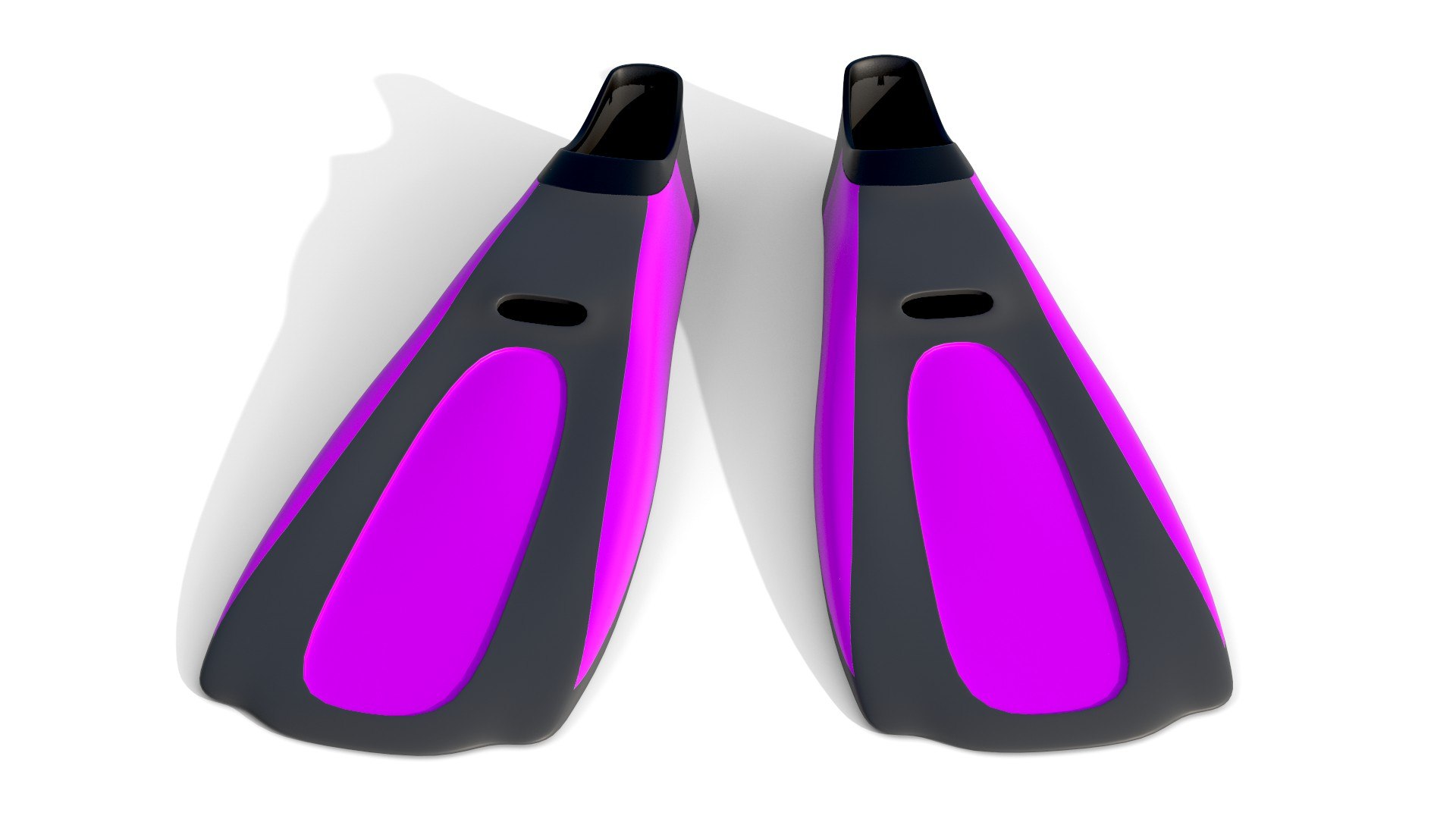 3D Dive Flippers Collection Model - TurboSquid 2150990