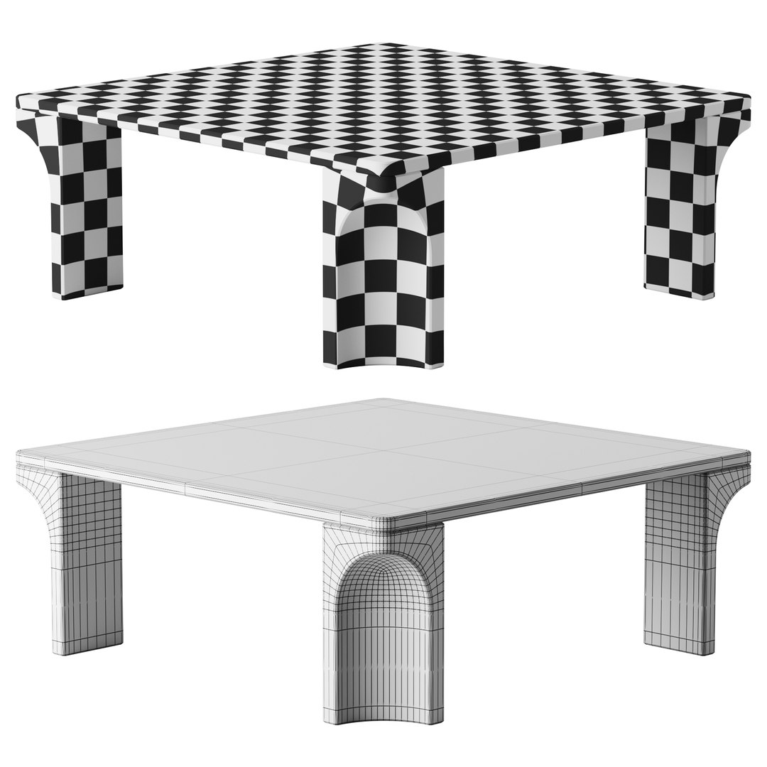 3D Doric Coffee Table By Gubi - TurboSquid 2122760
