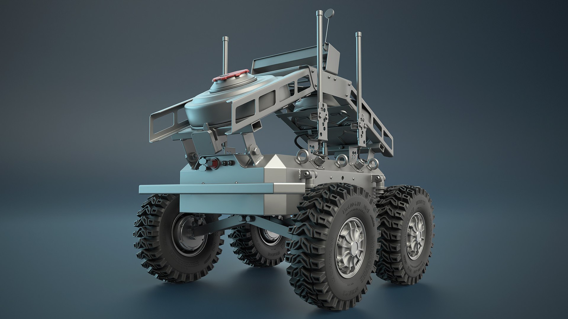 Ratel-S Land Drone High-Poly Model - TurboSquid 2412277