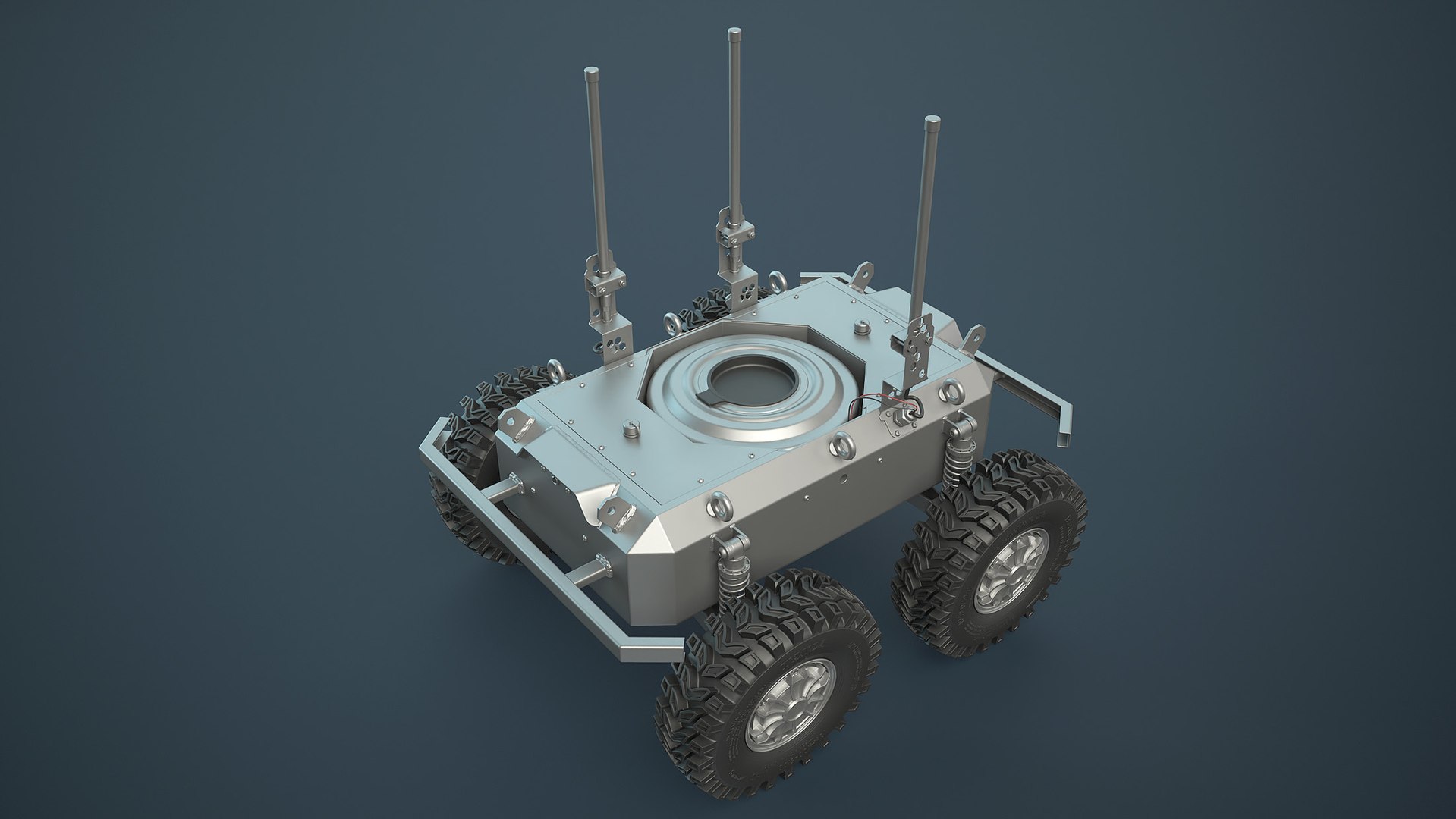 Ratel-S Land Drone High-Poly Model - TurboSquid 2412277