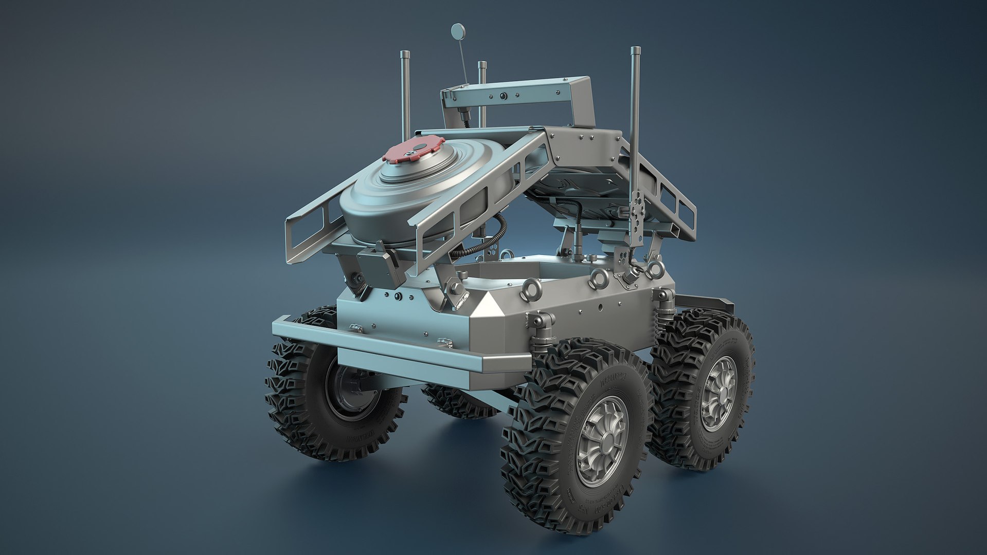 Ratel-S Land Drone High-Poly Model - TurboSquid 2412277