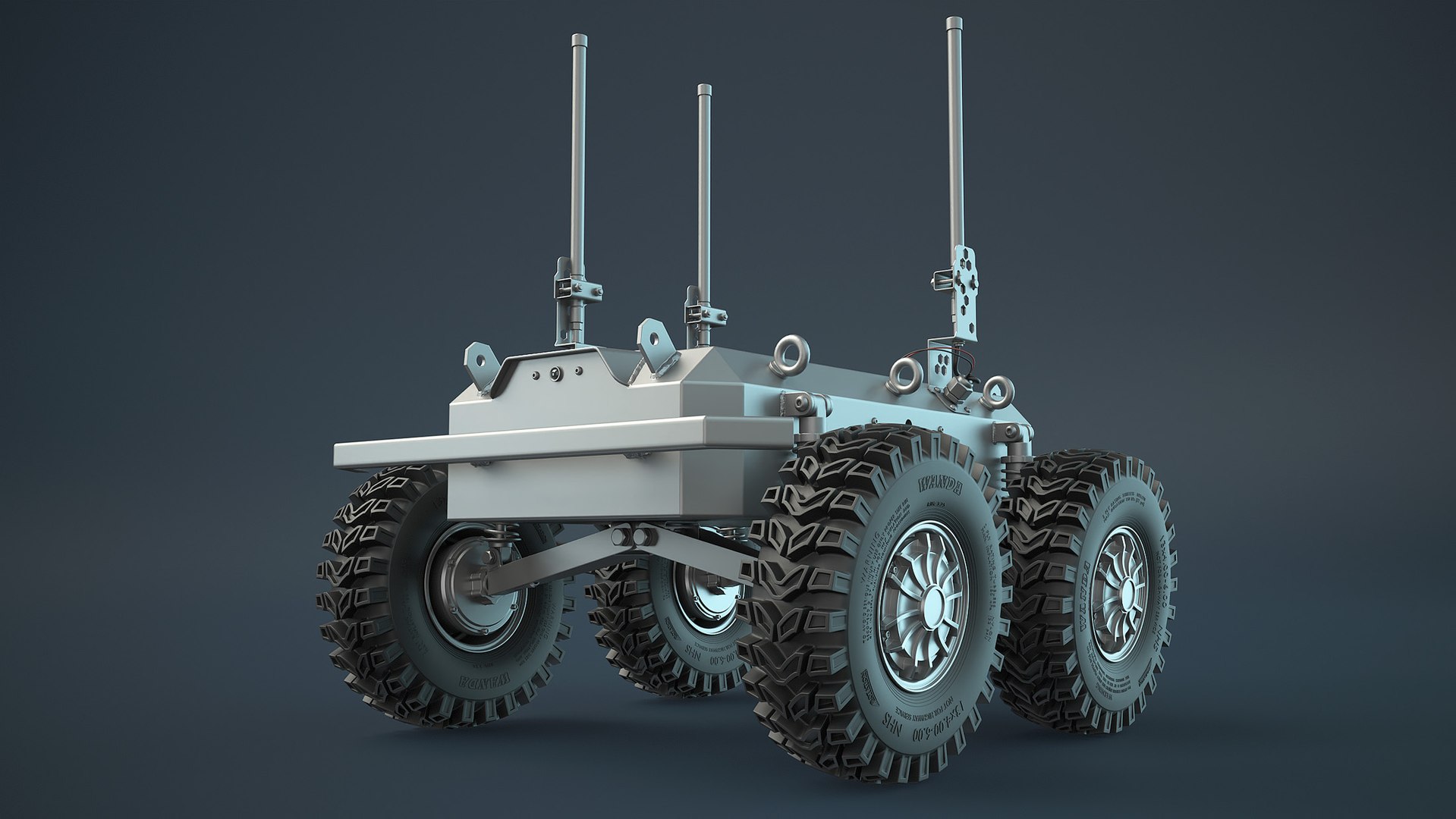 Ratel-S Land Drone High-Poly Model - TurboSquid 2412277