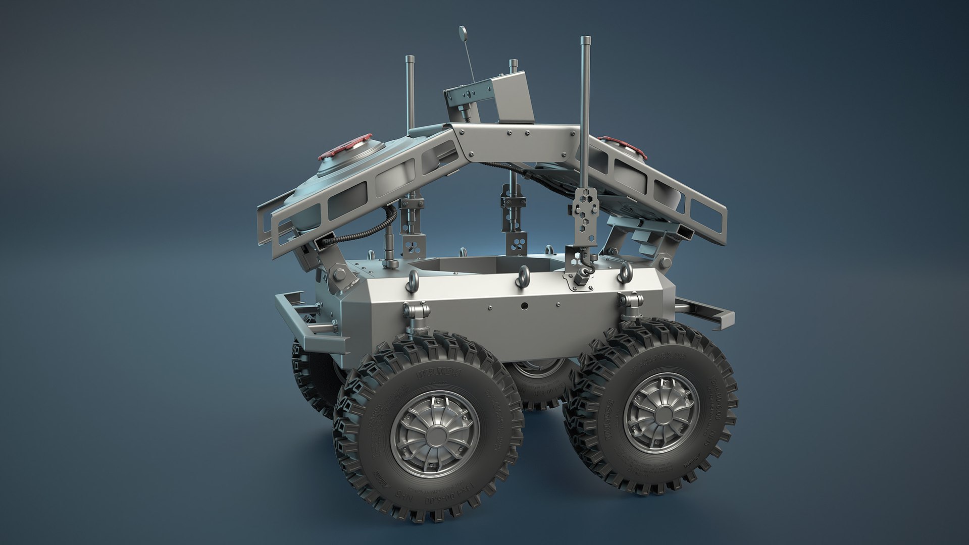 Ratel-S Land Drone High-Poly Model - TurboSquid 2412277