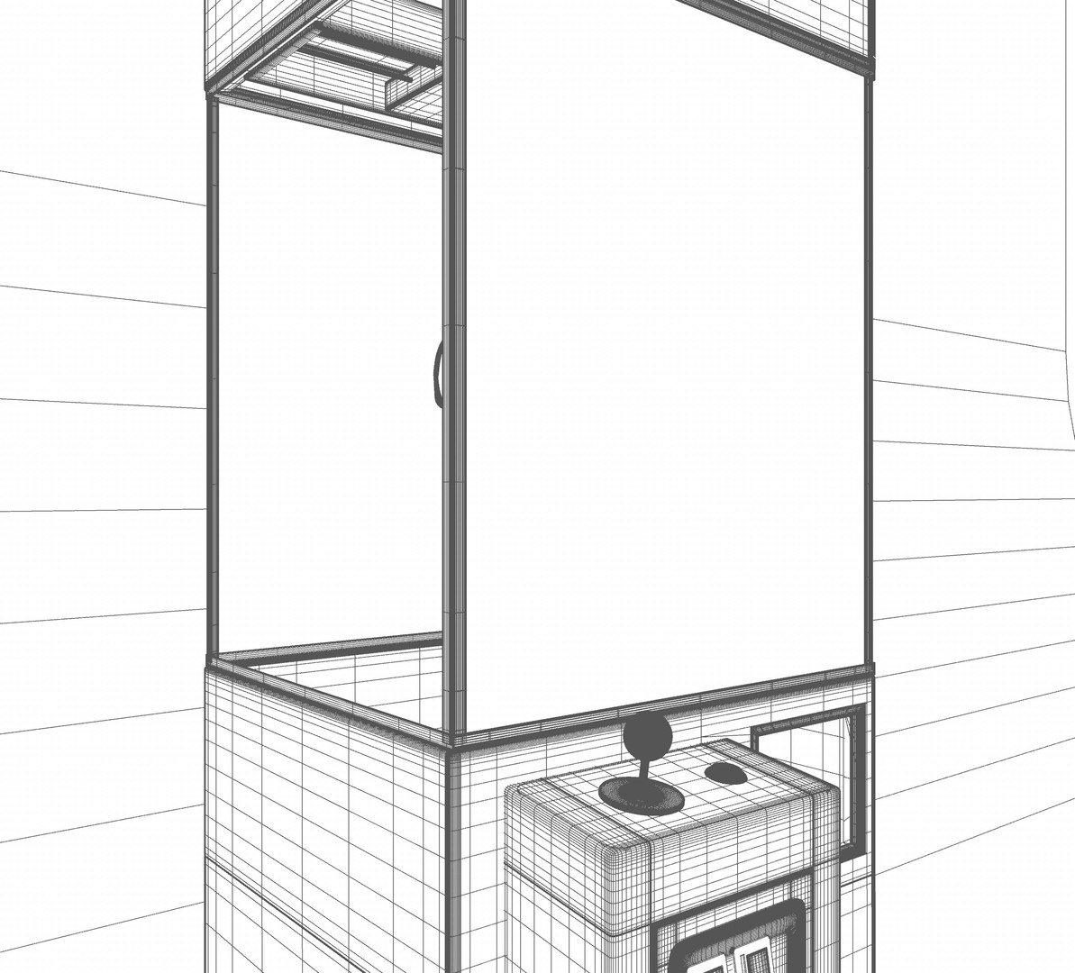 Arcade Claw Grabber Machine 3D Model - TurboSquid 2024589