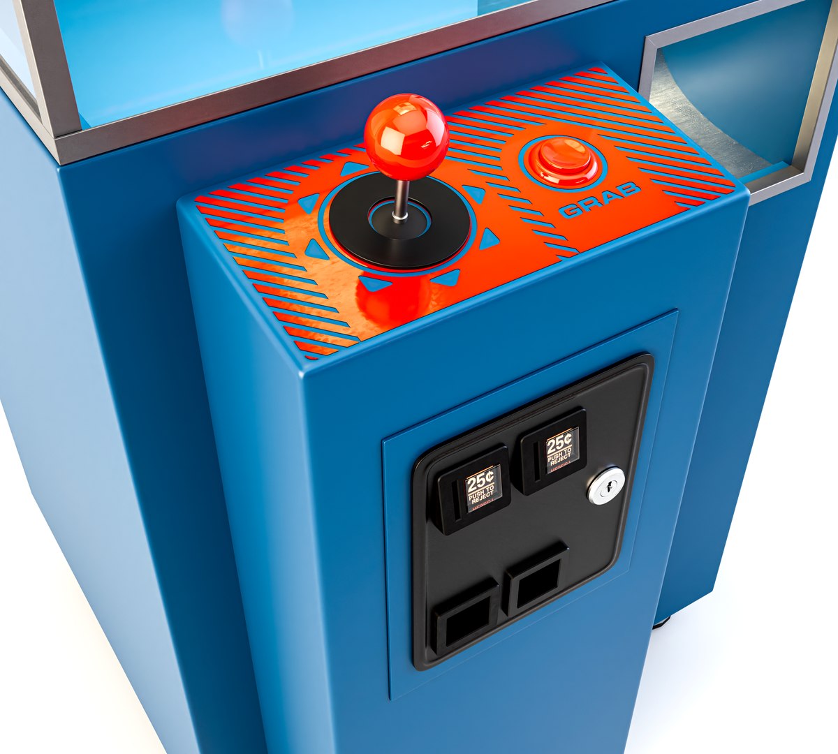 Arcade Claw Grabber Machine 3D Model - TurboSquid 2024589