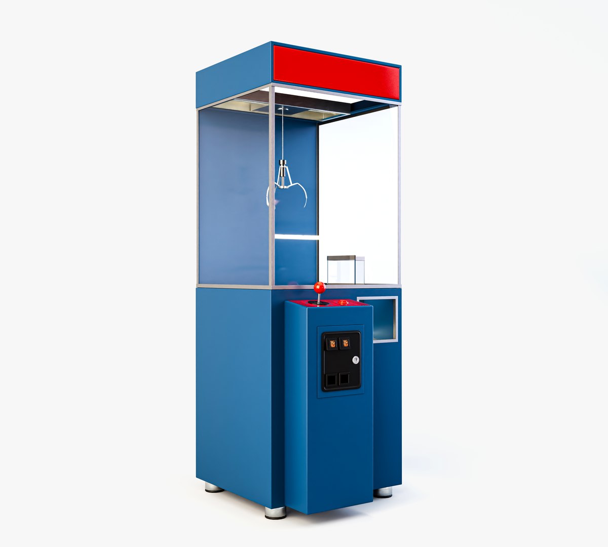 Arcade Claw Grabber Machine 3D Model - TurboSquid 2024589