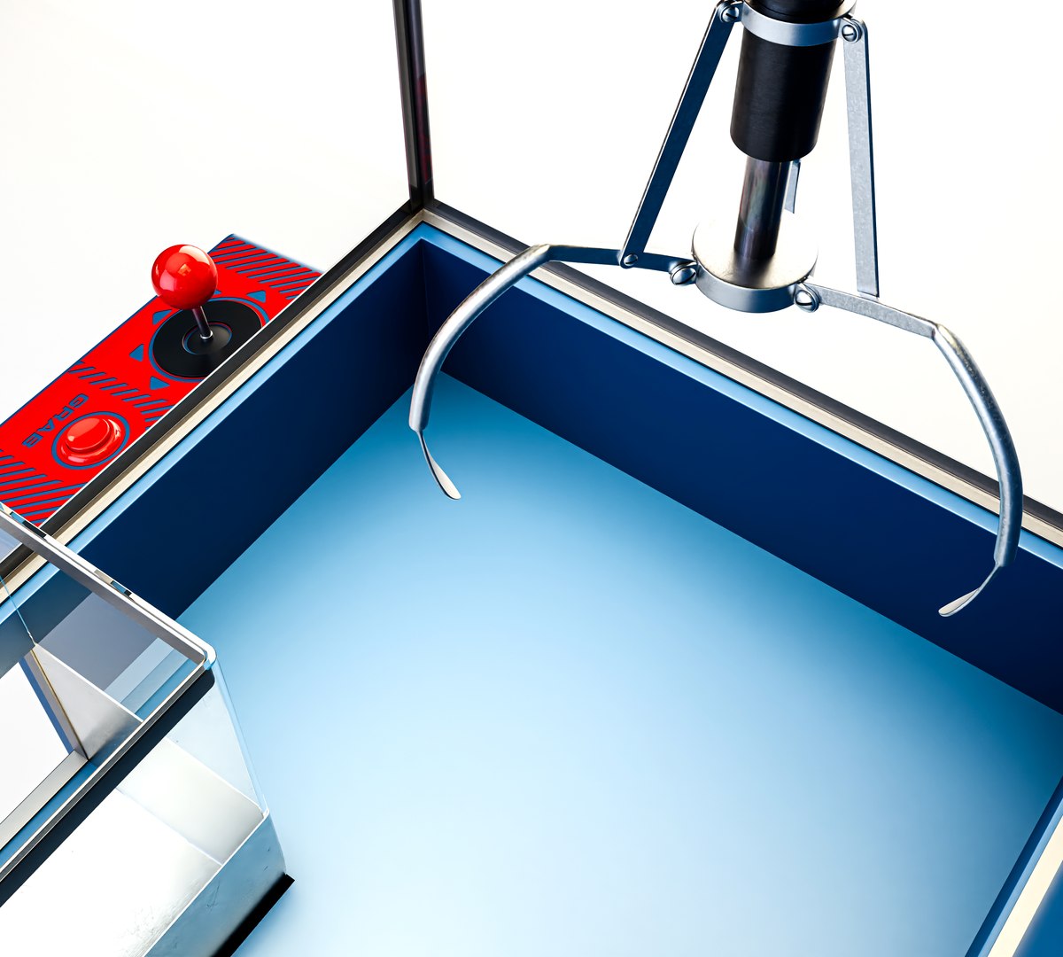 Arcade Claw Grabber Machine 3D Model - TurboSquid 2024589