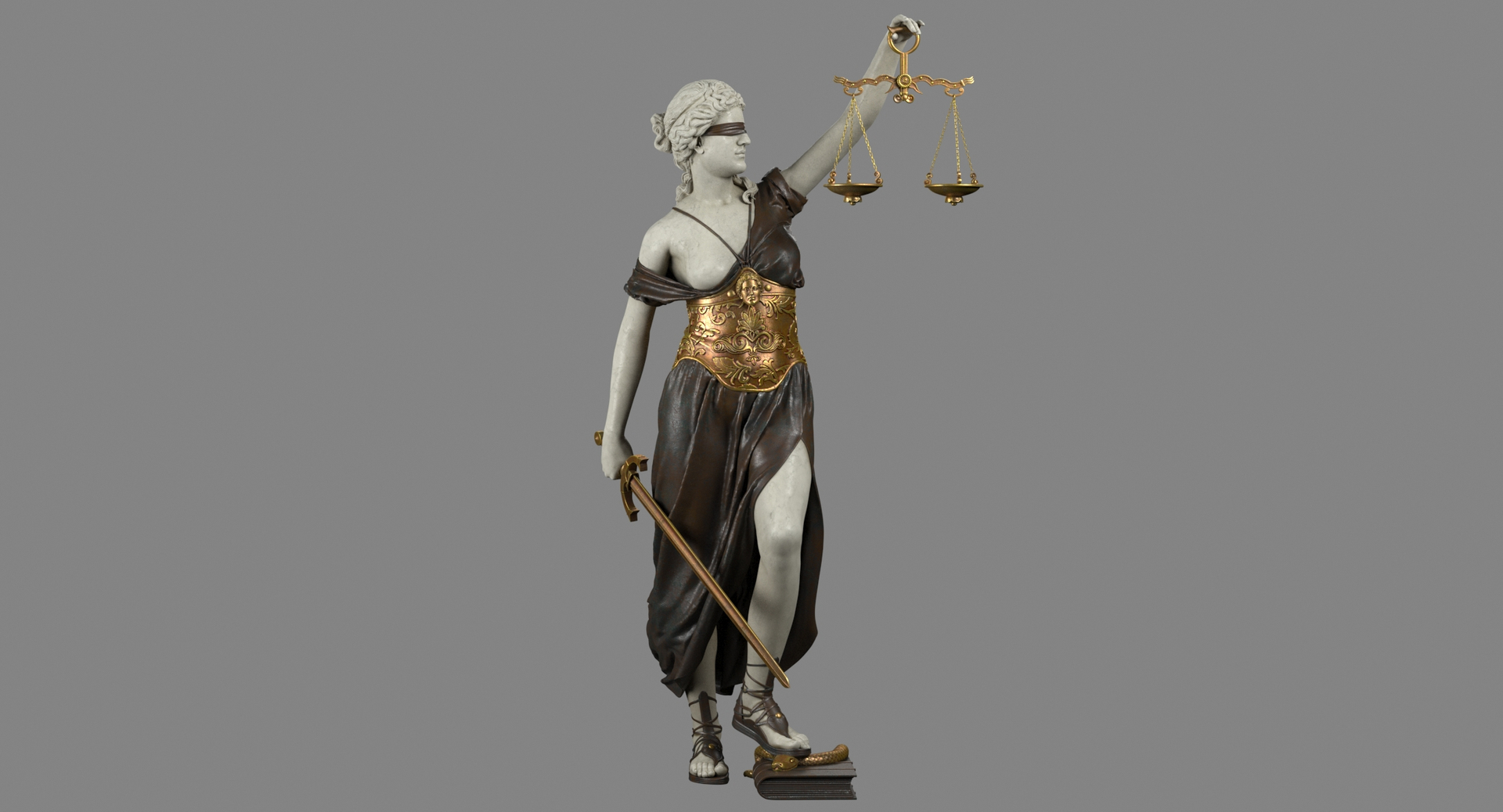 Lady justice model - TurboSquid 1340591