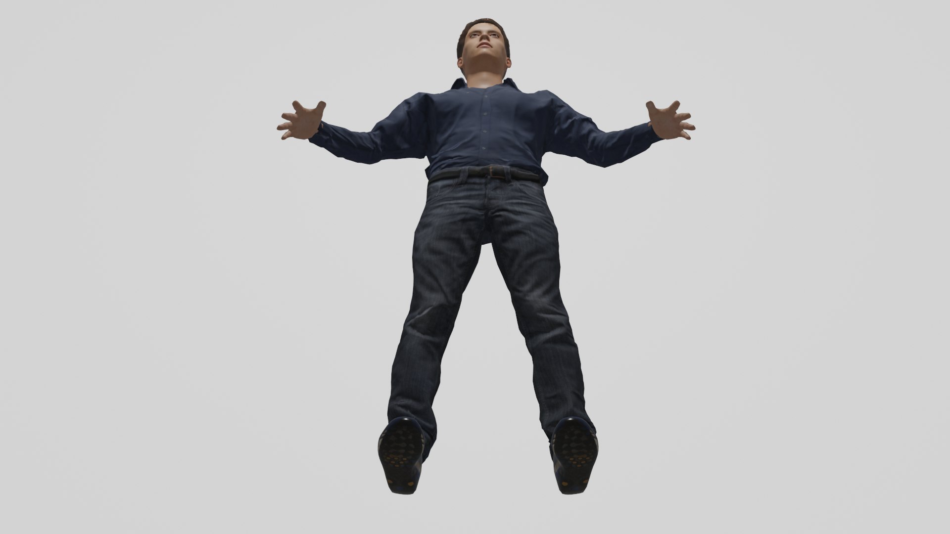 3D 25 Years Old Rigged Man - TurboSquid 2142162
