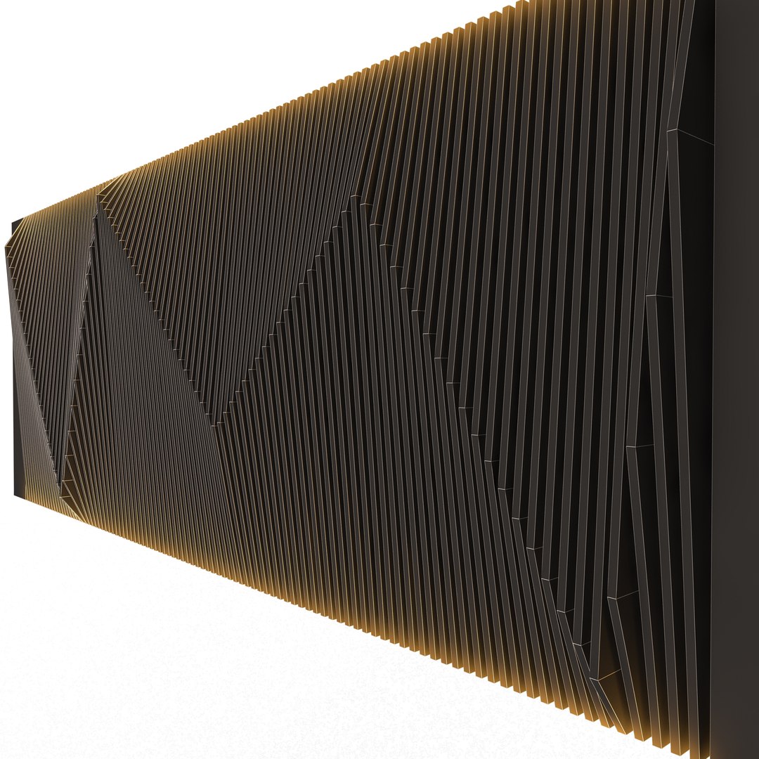 Parametric Decorative Wall 01 3D Model - TurboSquid 1914241