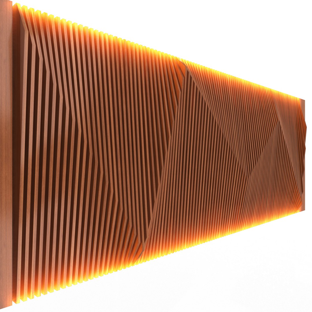 Parametric Decorative Wall 01 3D Model - TurboSquid 1914241