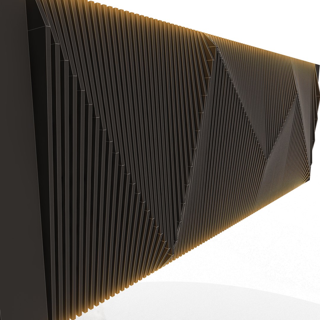 Parametric Decorative Wall 01 3D Model - TurboSquid 1914241