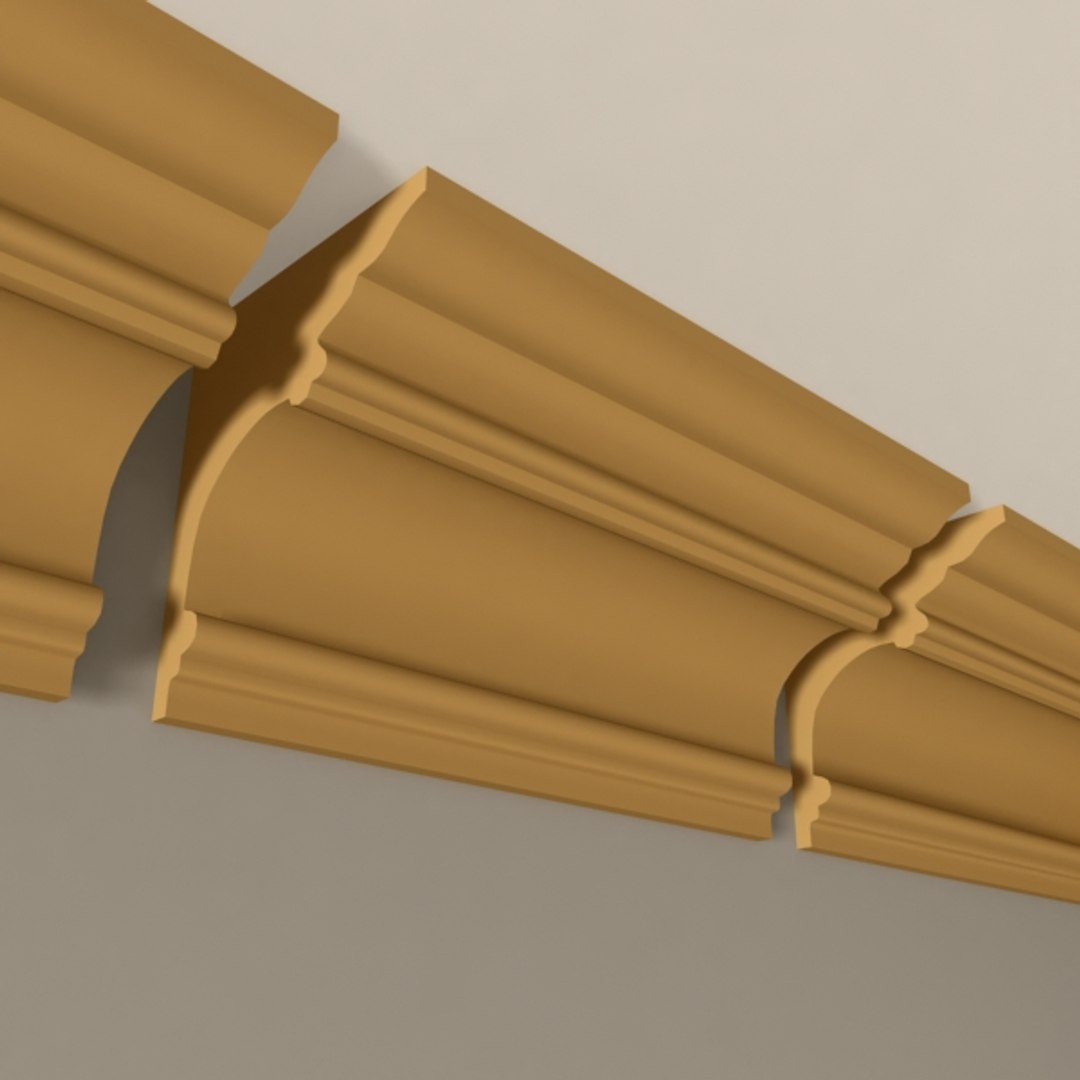 Interior Cornice Molding 3d Model